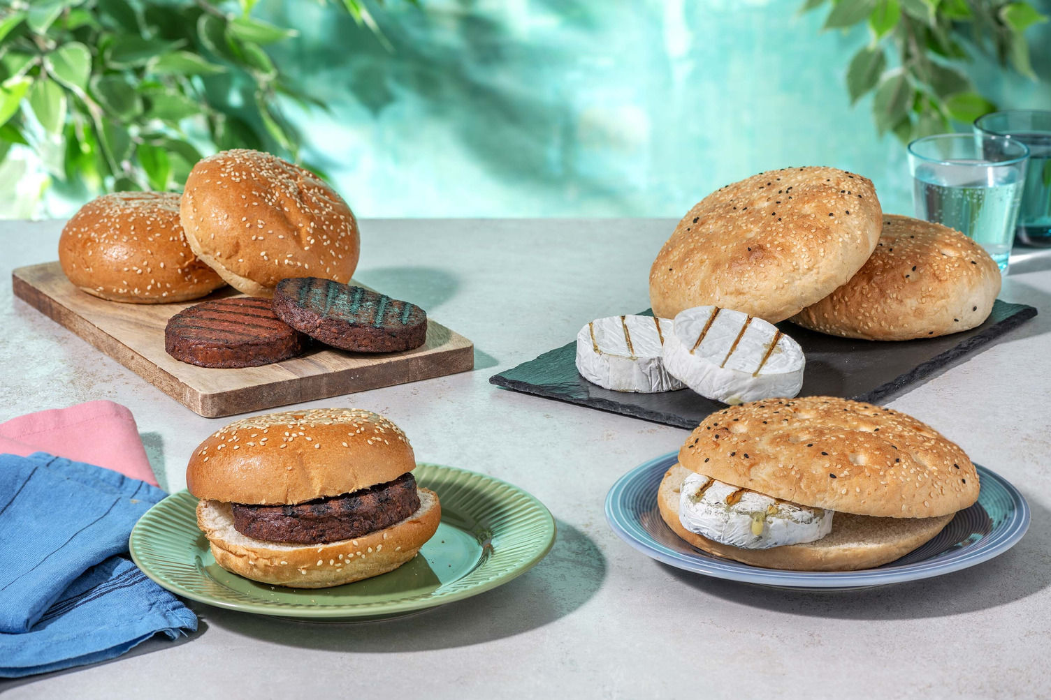 Günstiger im Multi-Paket: Vegane Burger Basics & Grilled-Cheese-Paket ...