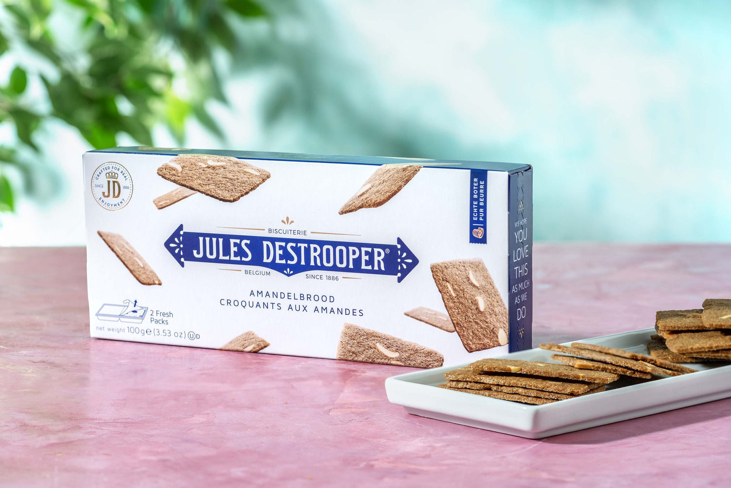 Almond Thins EN/DE/FR/NL (100g) Recept | HelloFresh