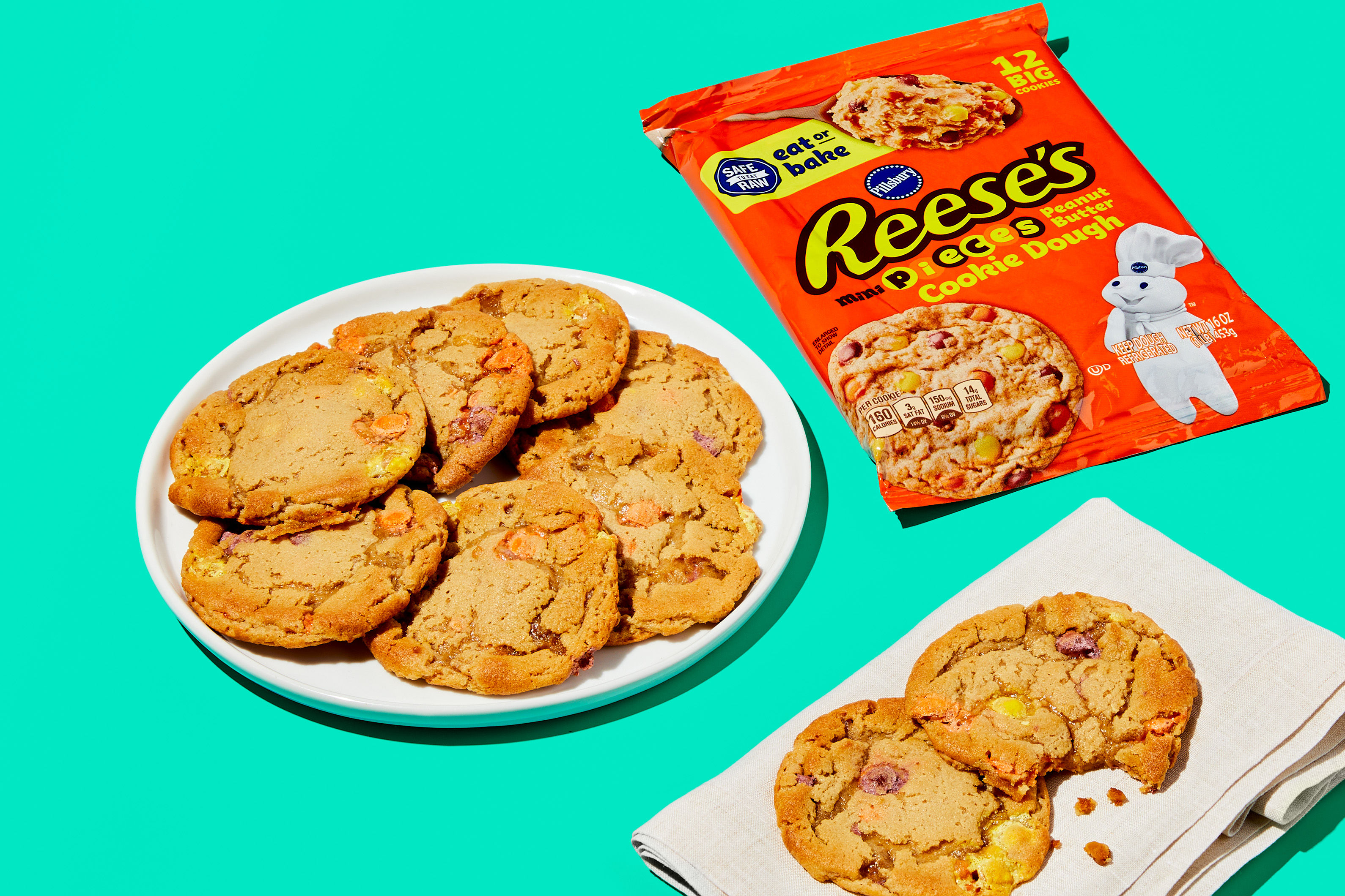 Pillsbury™ Mini REESE’S PIECES Cookie Dough Recipe | HelloFresh