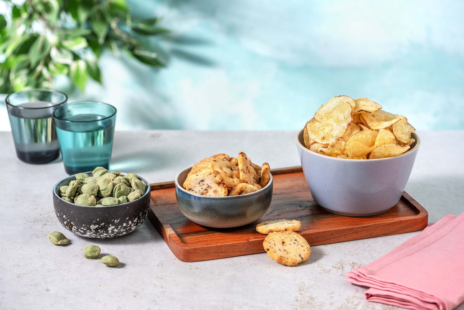 Zoute snacktrio Recept | HelloFresh