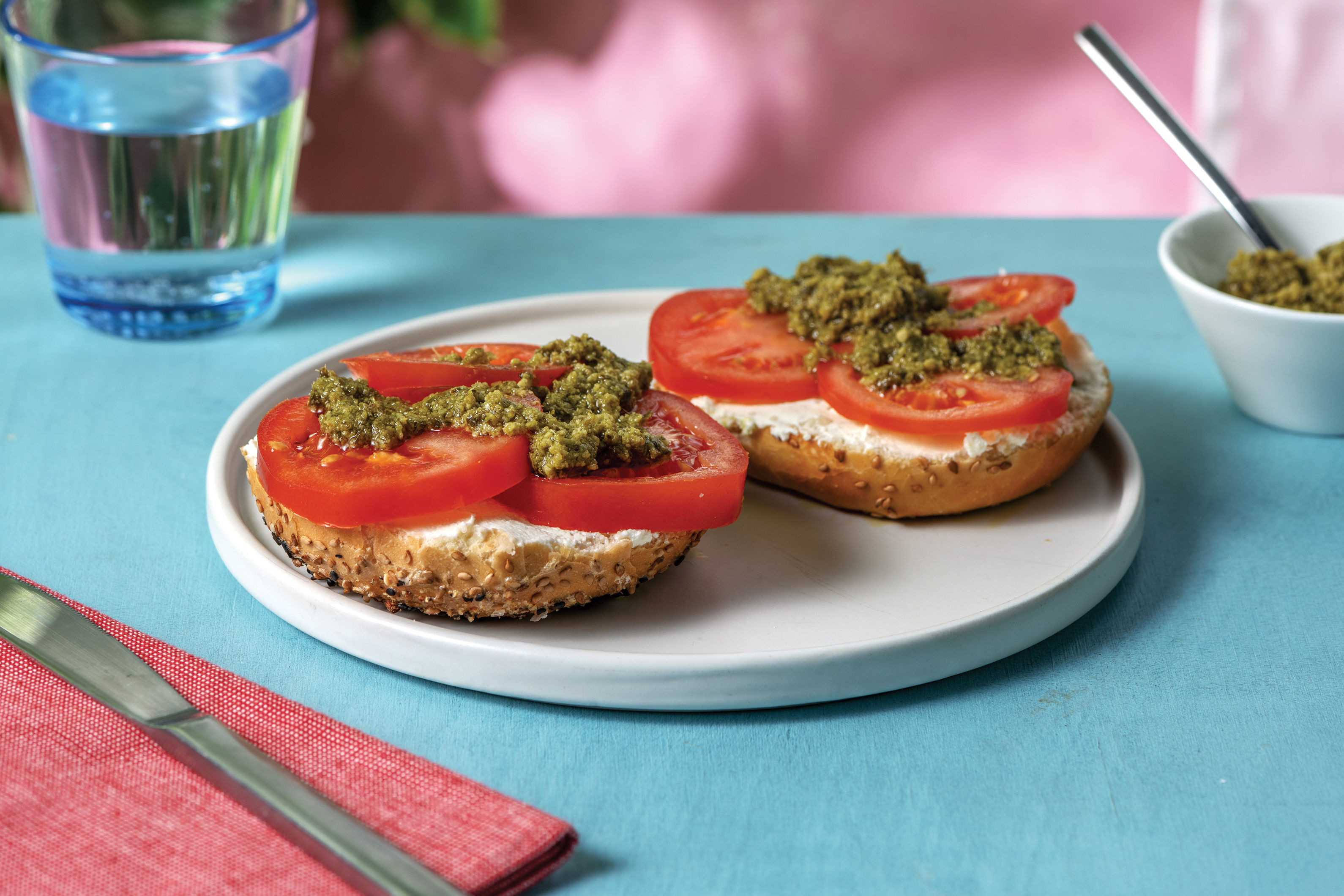Seeded Bagel & Cream Cheese Recipe | HelloFresh