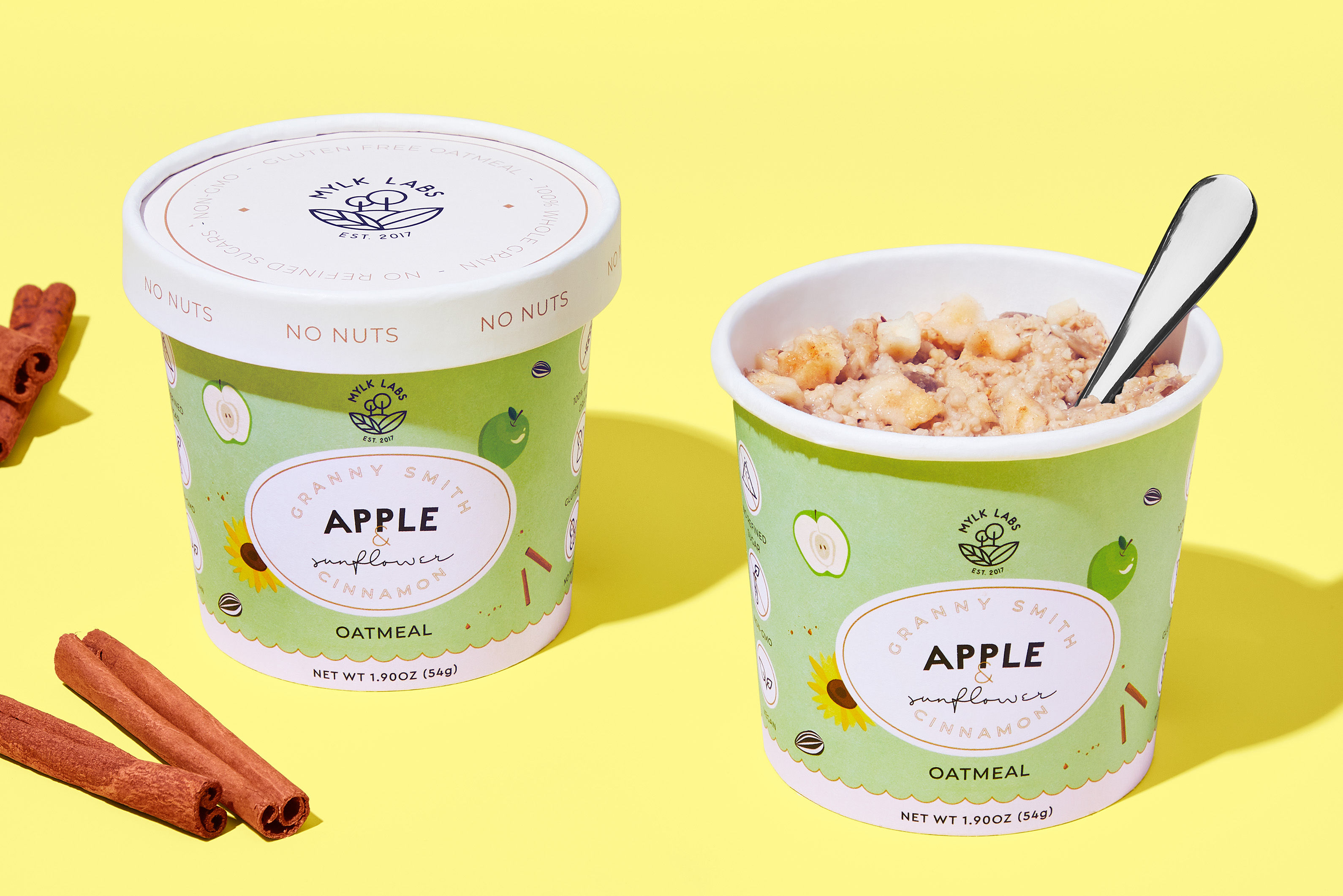 Mylk Labs Apple Oatmeal Recipe | HelloFresh