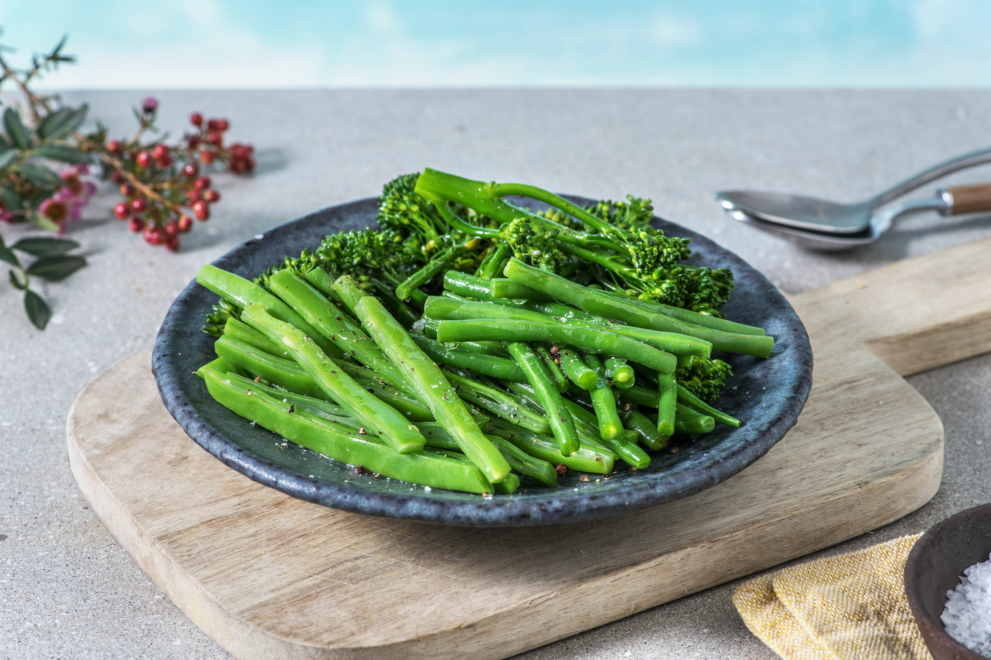 All the Greens Veg Sides Recipe | HelloFresh