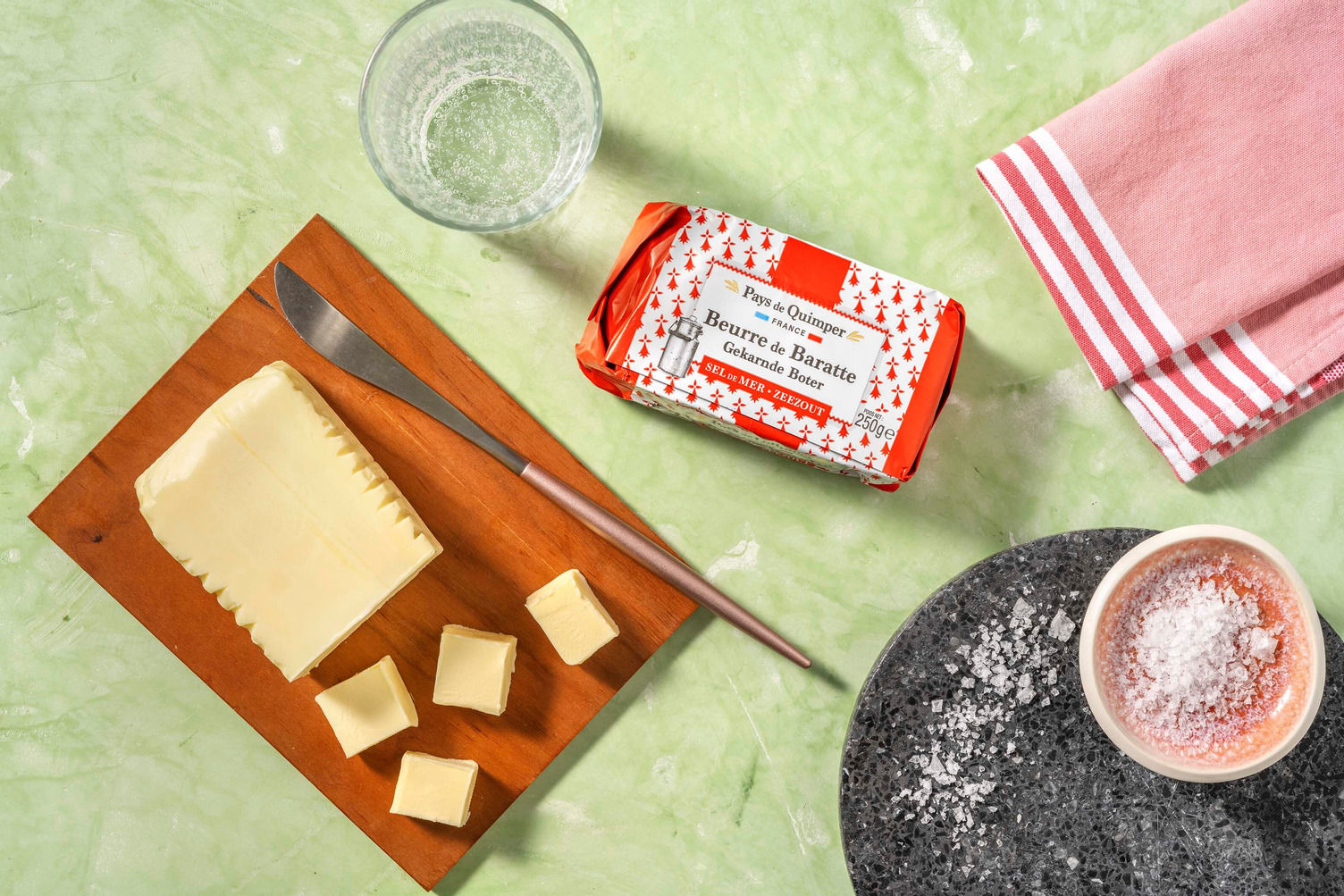 Pays de Quimper Gekarnde Boter Zeezout Recept | HelloFresh
