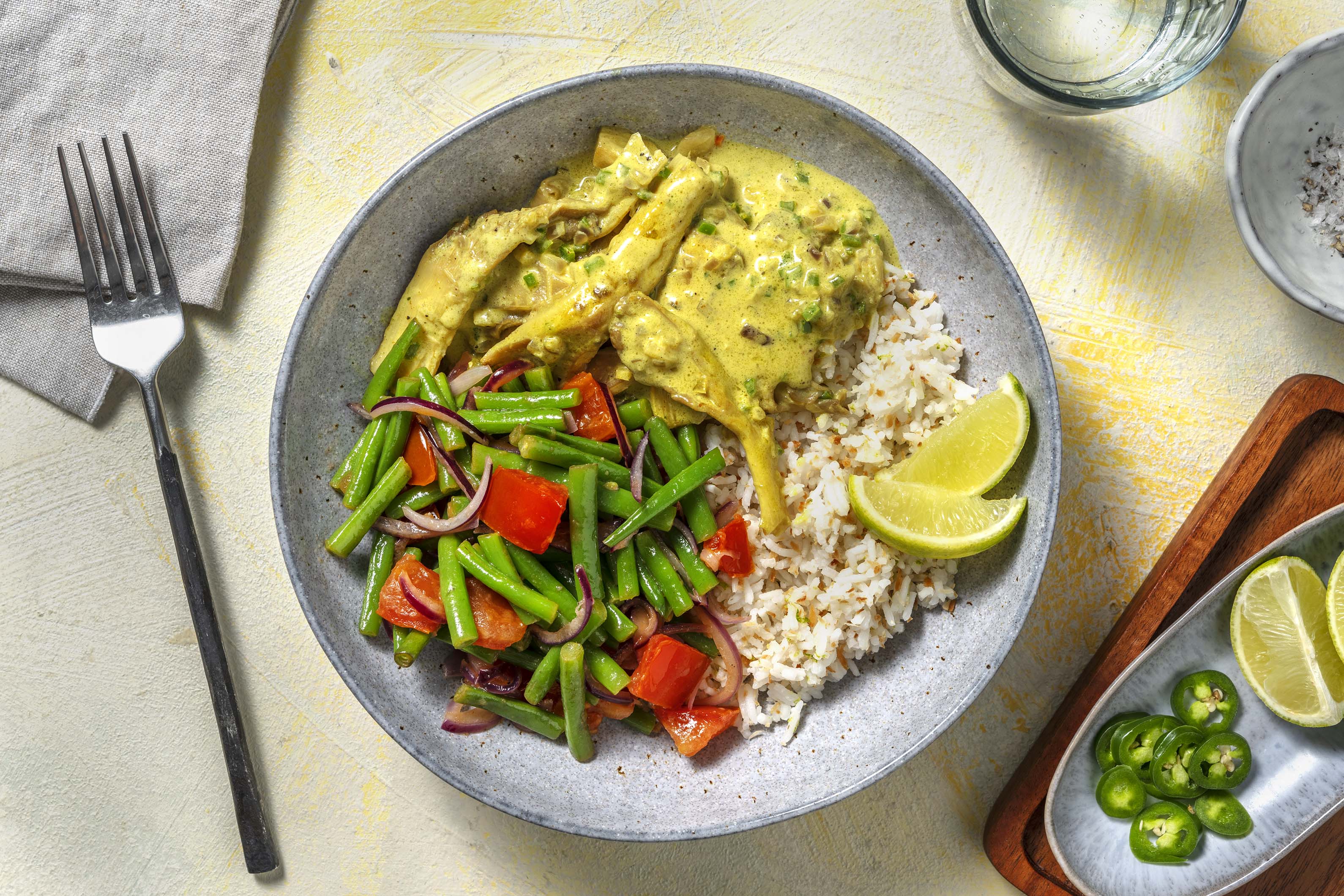 Fry Bodi! Karibische grüne Bohnen Rezept | HelloFresh