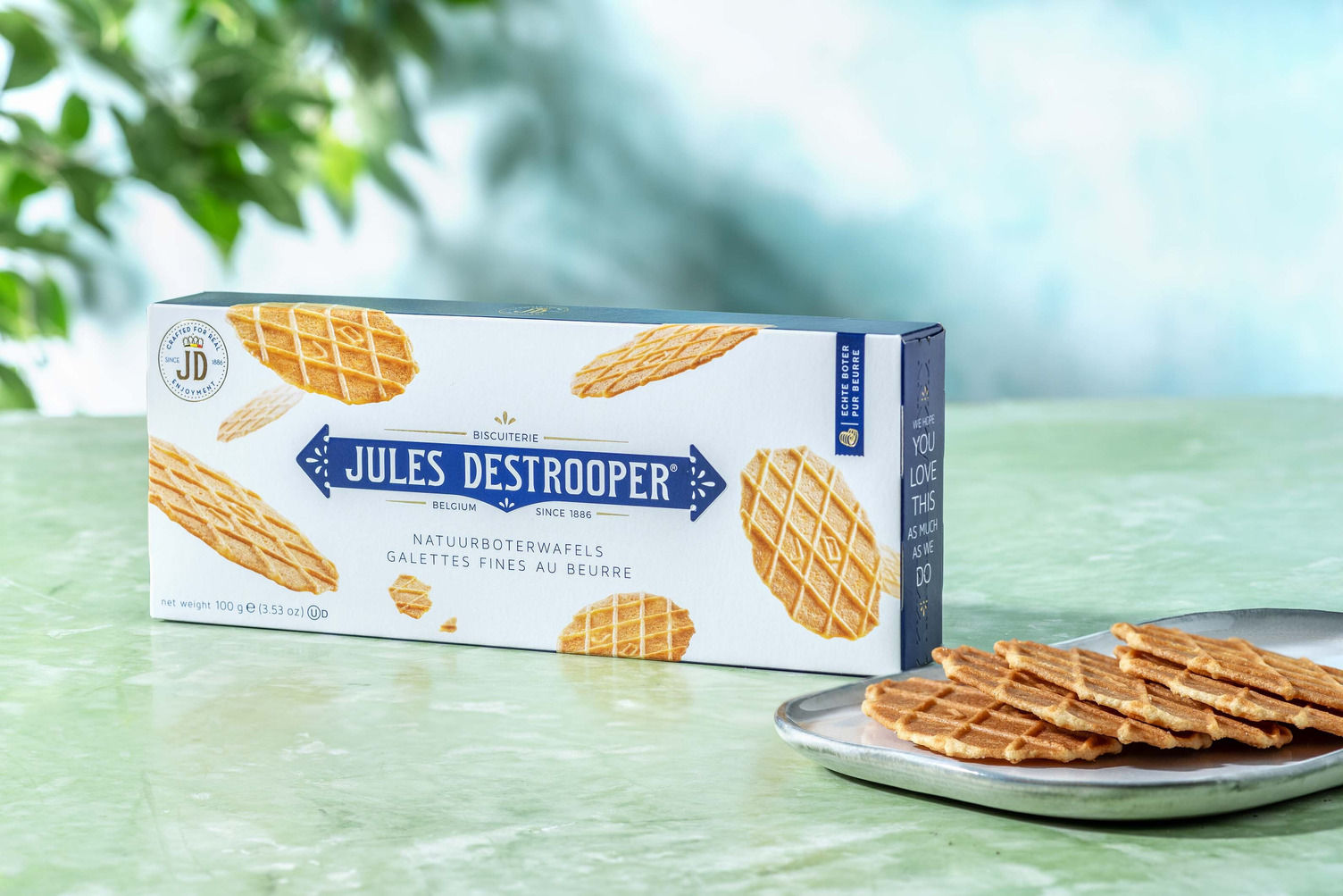 Jules Destrooper - Natuurboterwafels Recept | HelloFresh