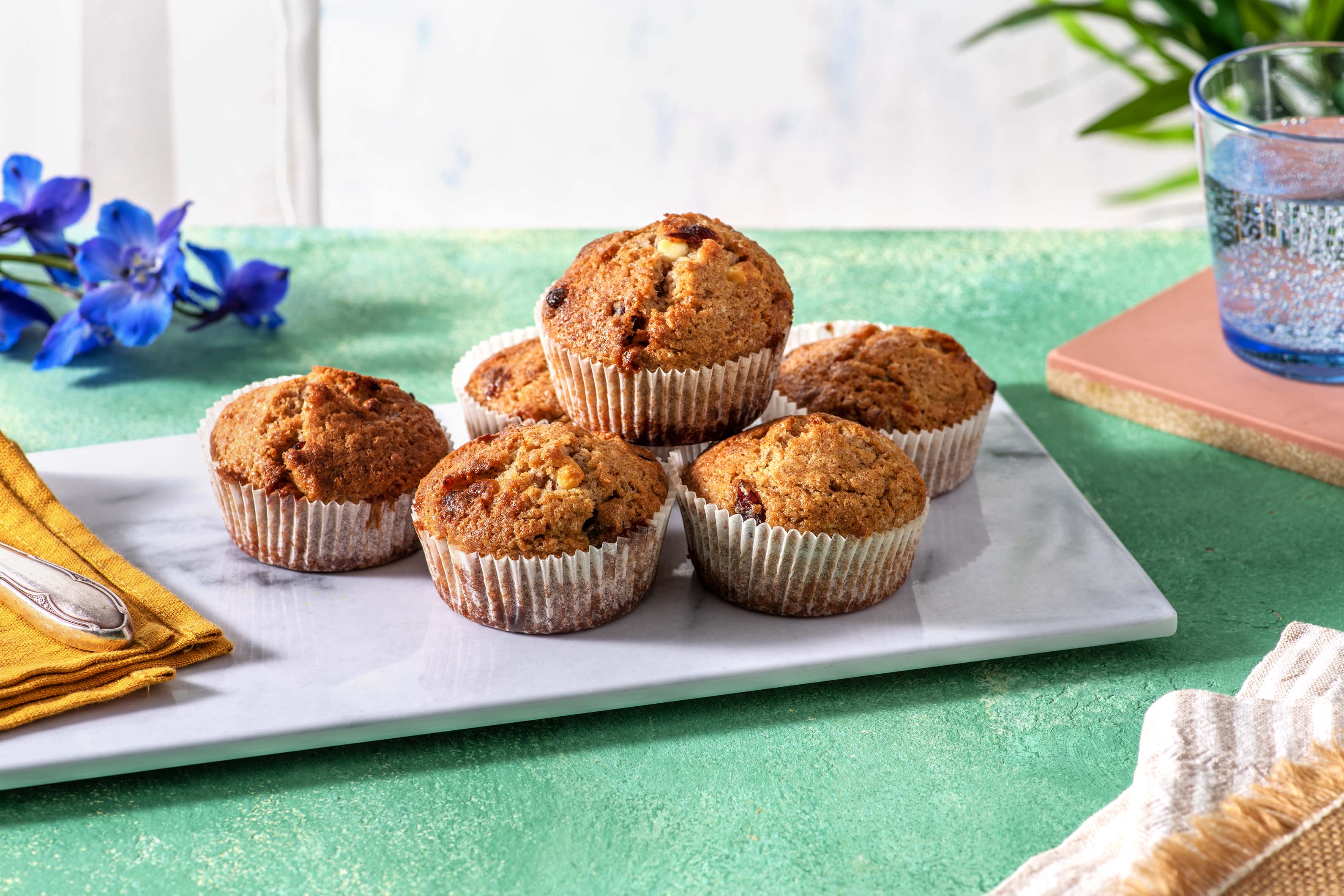Cranberry & White Chocolate Muffin Mix Recipe | HelloFresh