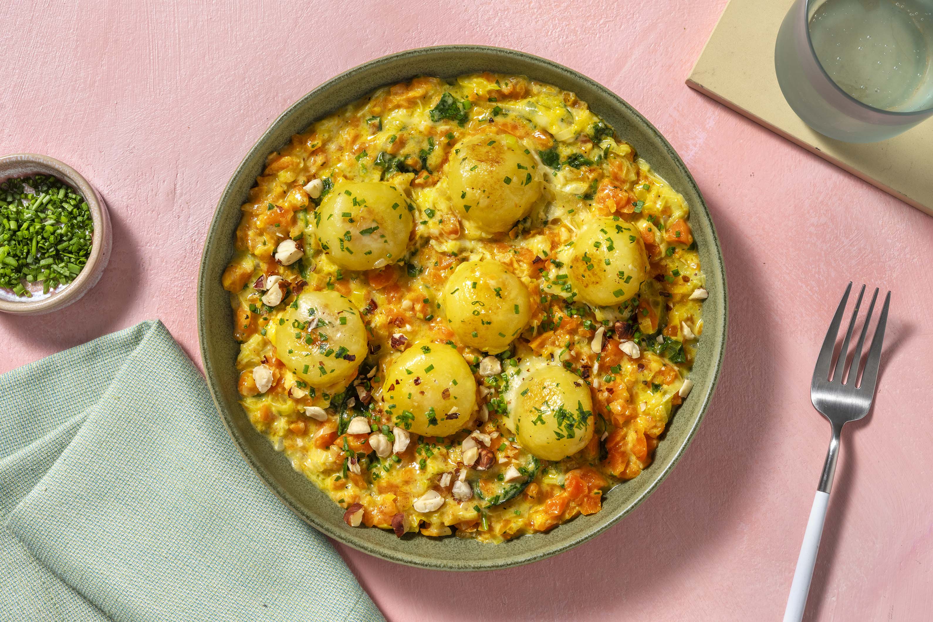 Cremige Mini-Knödel-Pfanne Rezept | HelloFresh