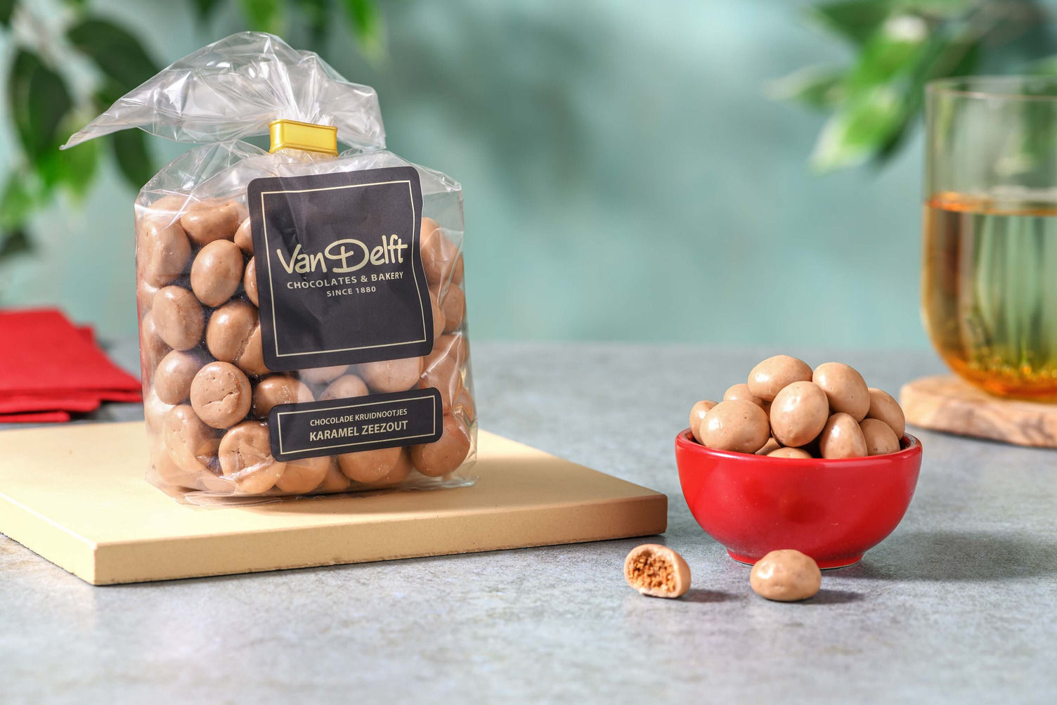 Van Delft - Petits biscuits au spéculoos et caramel salé Recette ...