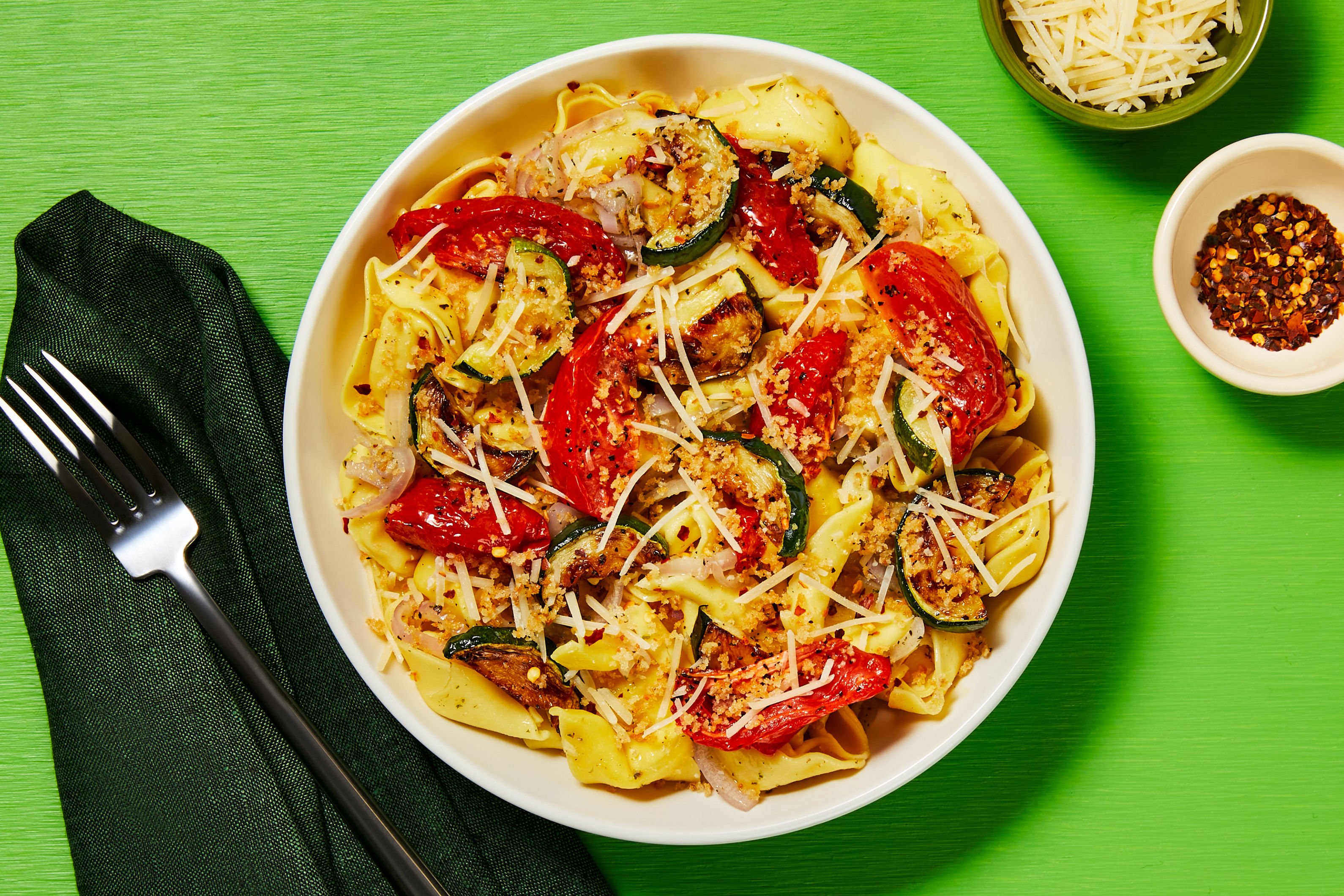 Garlic Herb Chicken Sausage Tortelloni Recipe | HelloFresh