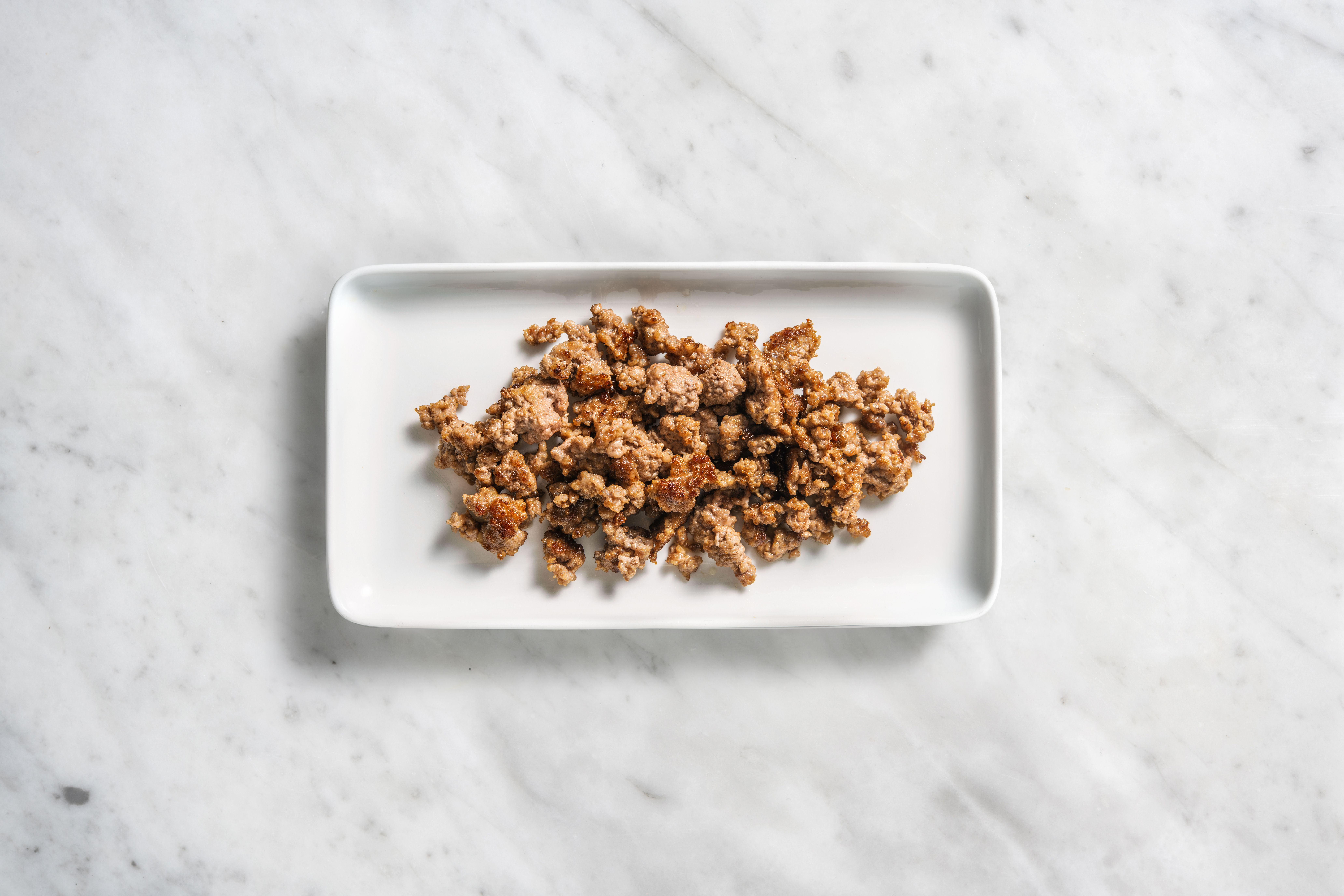 Gemengd gehakt van kalfs- en varkensvlees als extra Recept | HelloFresh