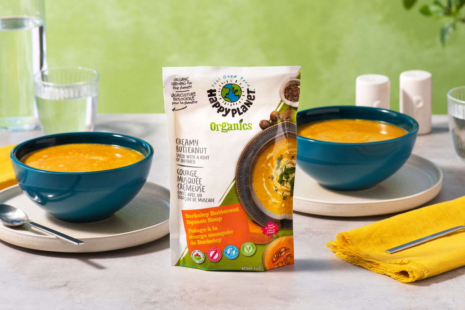 Potage à la courge musquée de Berkeley Happy Planet Recette | HelloFresh
