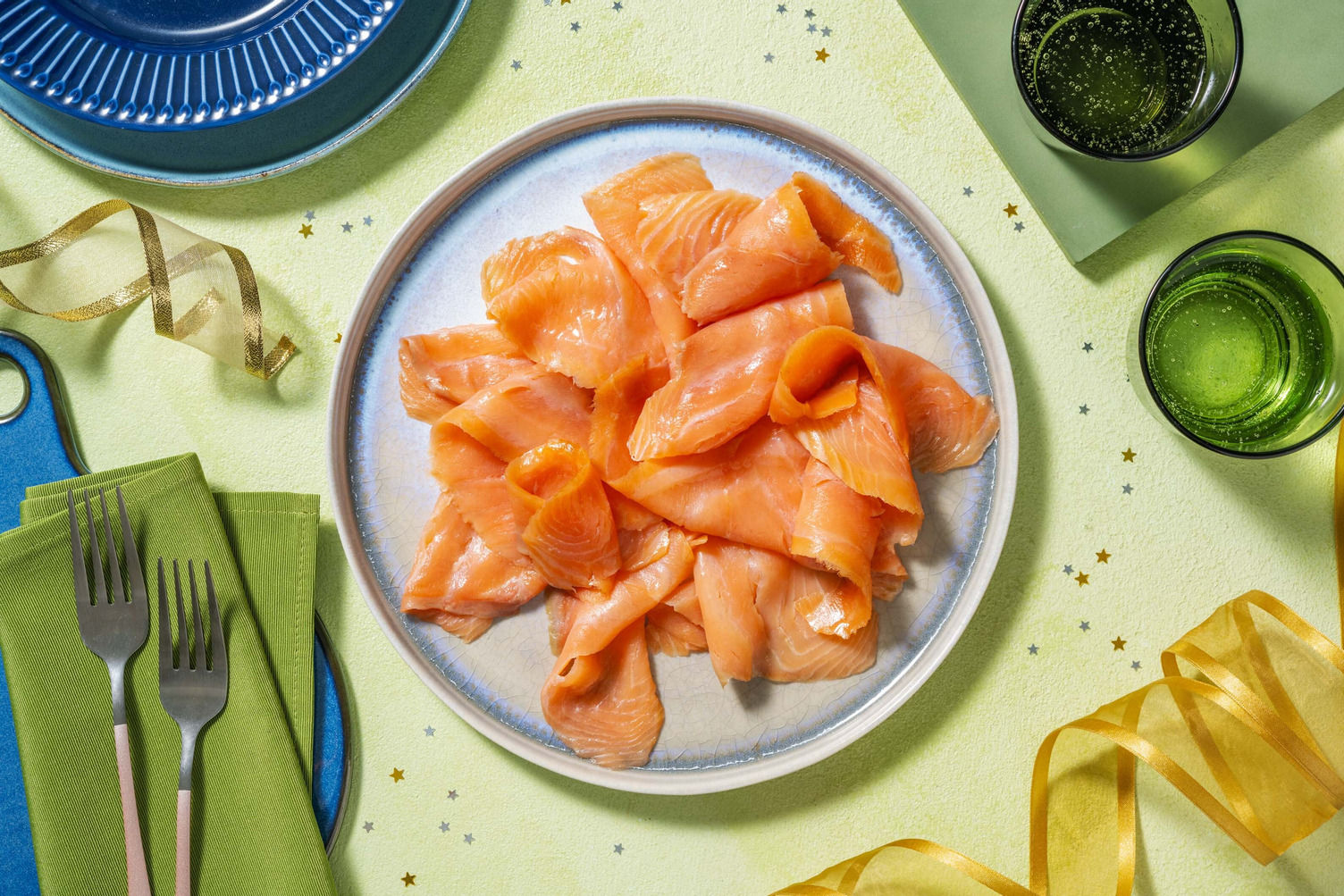 Saumon fumé à froid - double portion Recette | HelloFresh