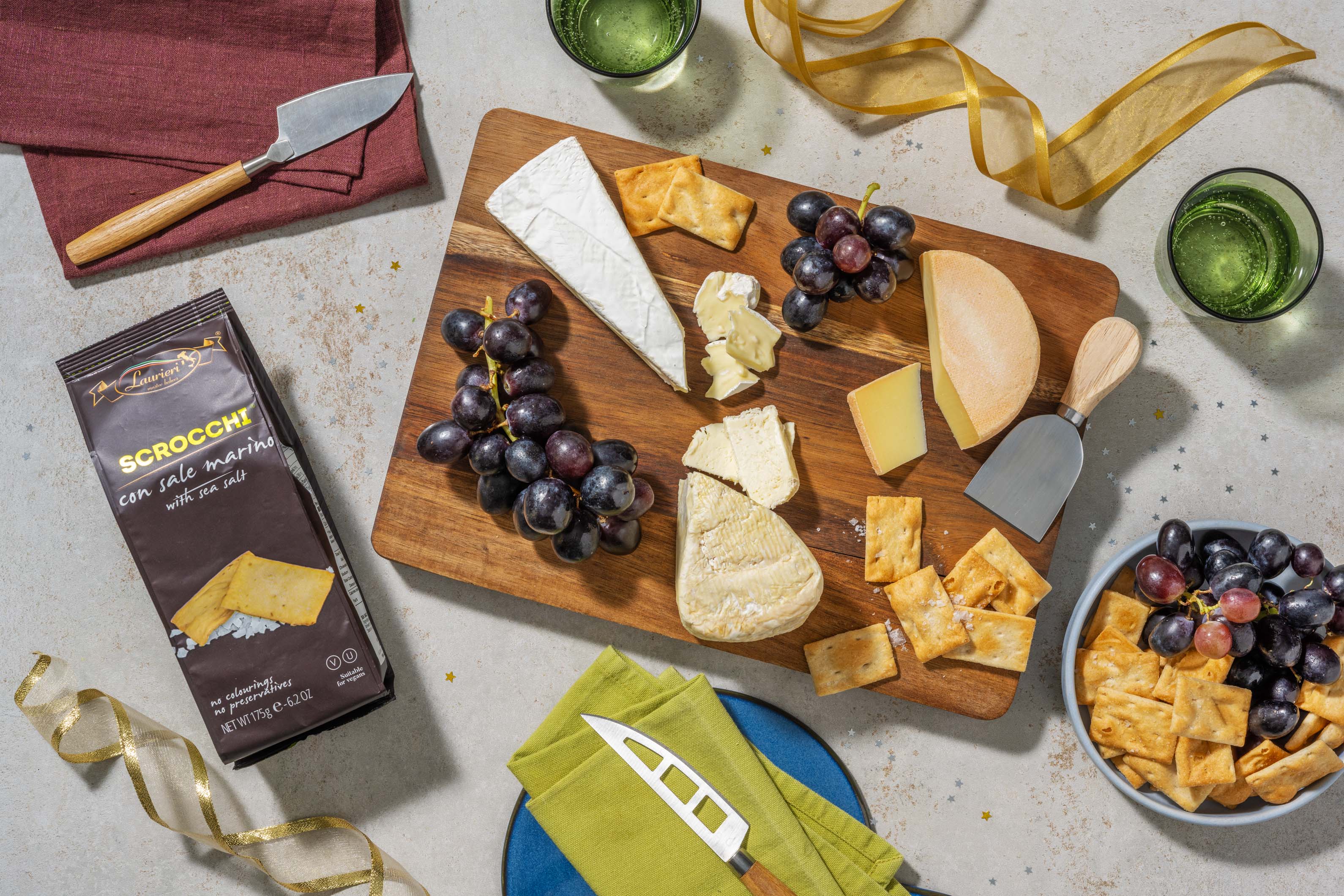Planche de fromages festive | Doux & crémeux Recette | HelloFresh