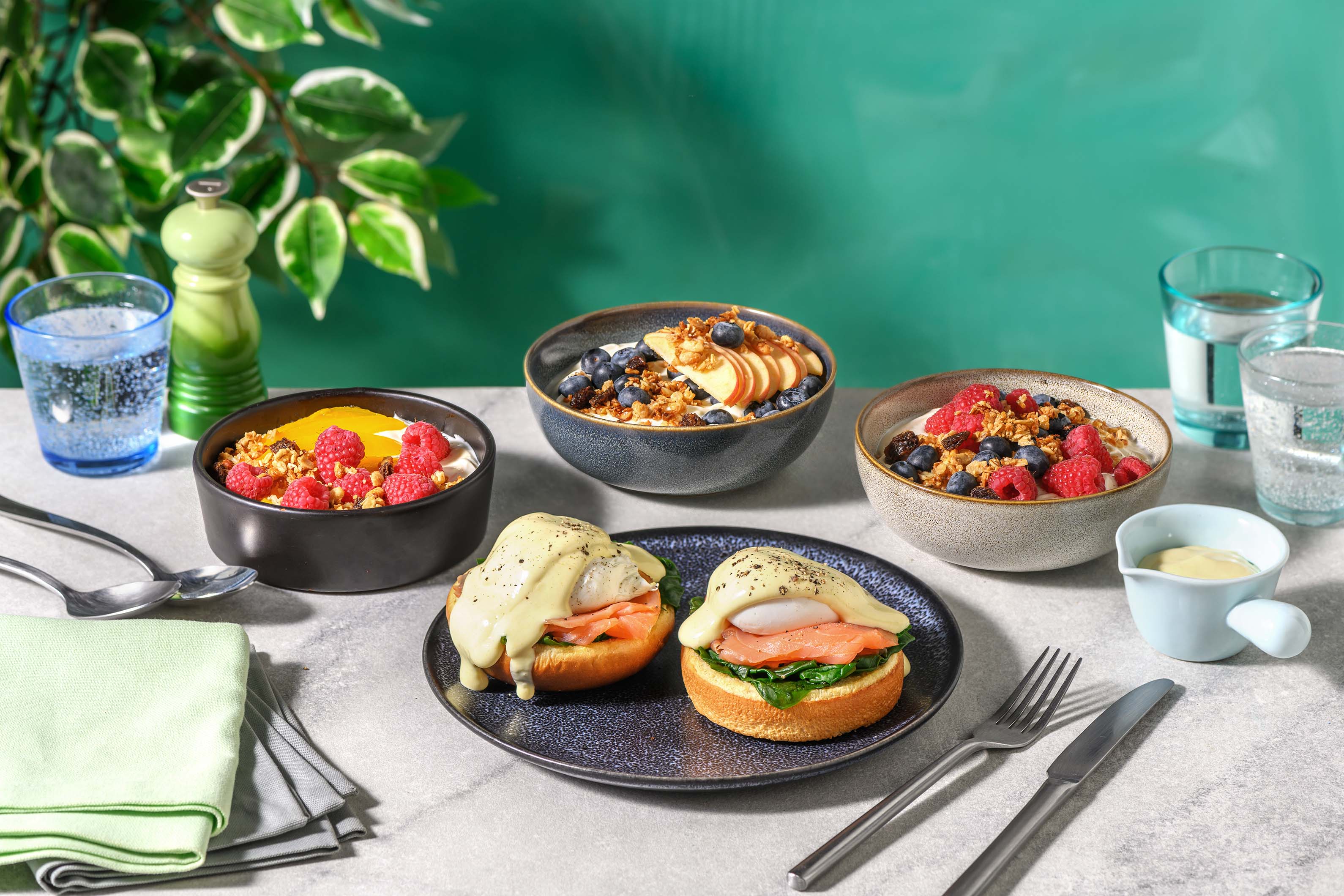 Box Petit-déj & recette gourmande pour le weekend Recette | HelloFresh