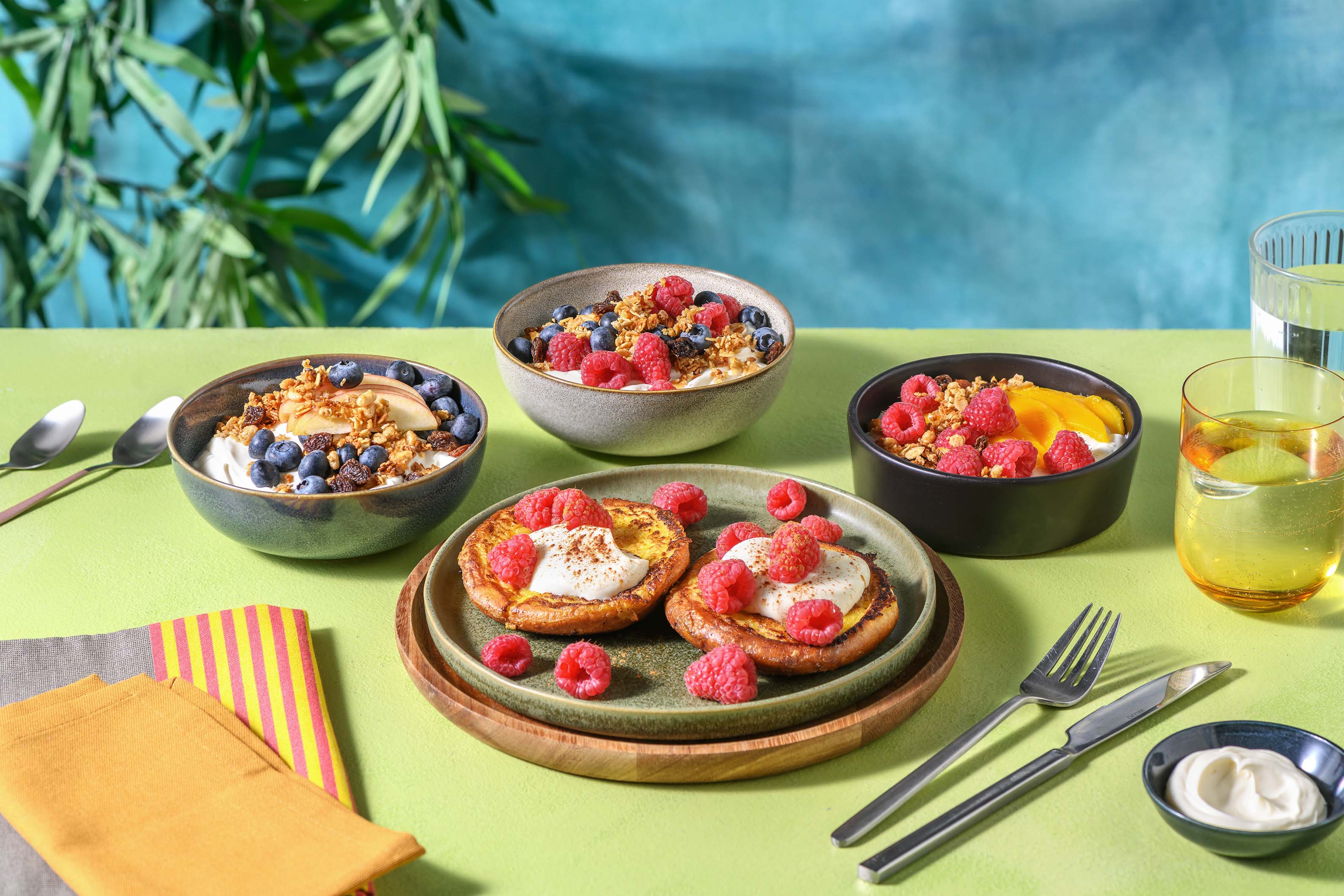 Box Petit-déj & recette gourmande pour le weekend Recette | HelloFresh