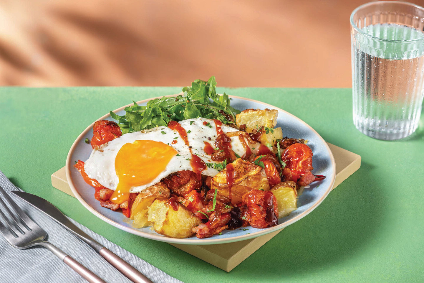 Cheesy Bacon & Potato Hash Recipe | HelloFresh