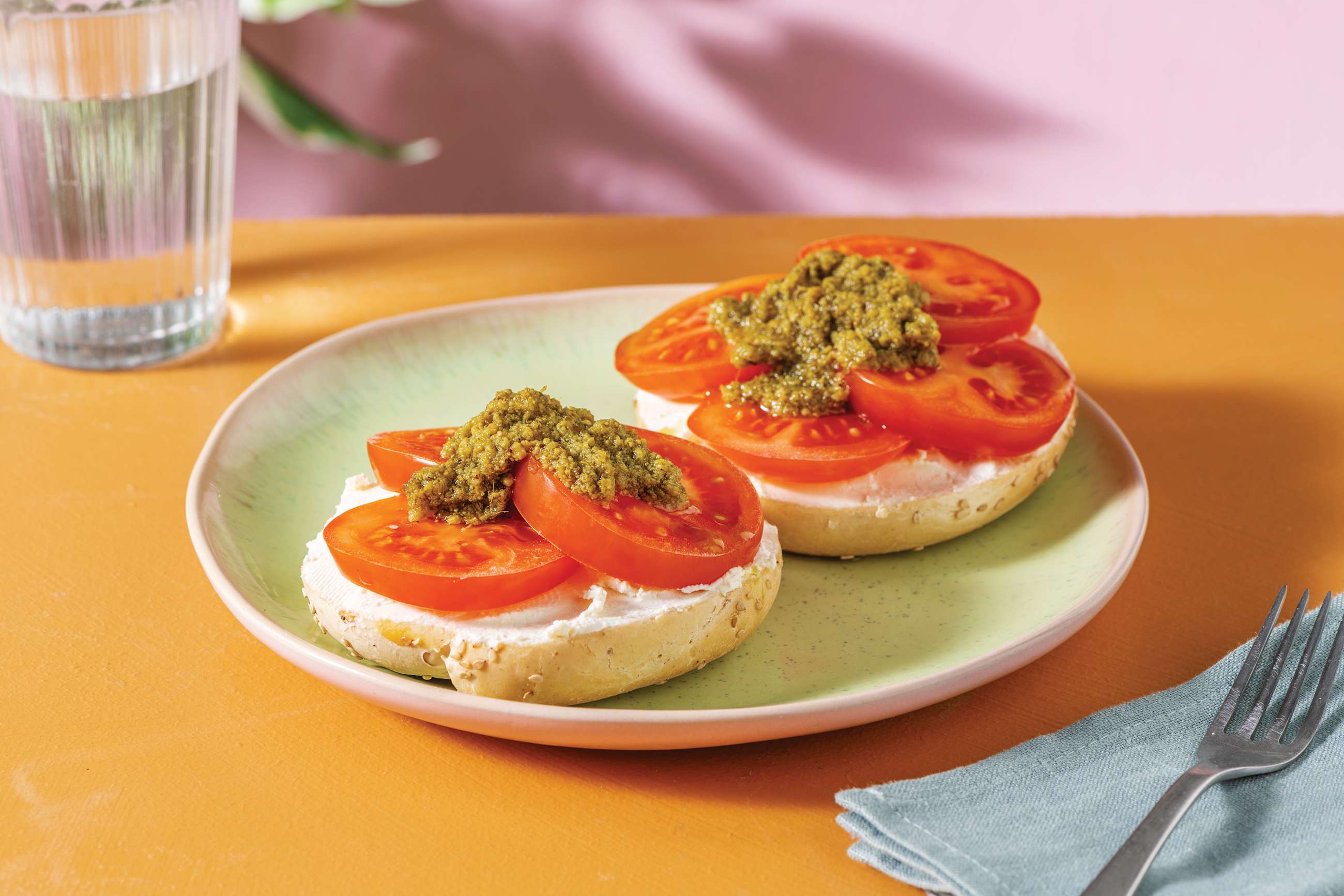 Seeded Bagel & Cream Cheese Recipe | HelloFresh