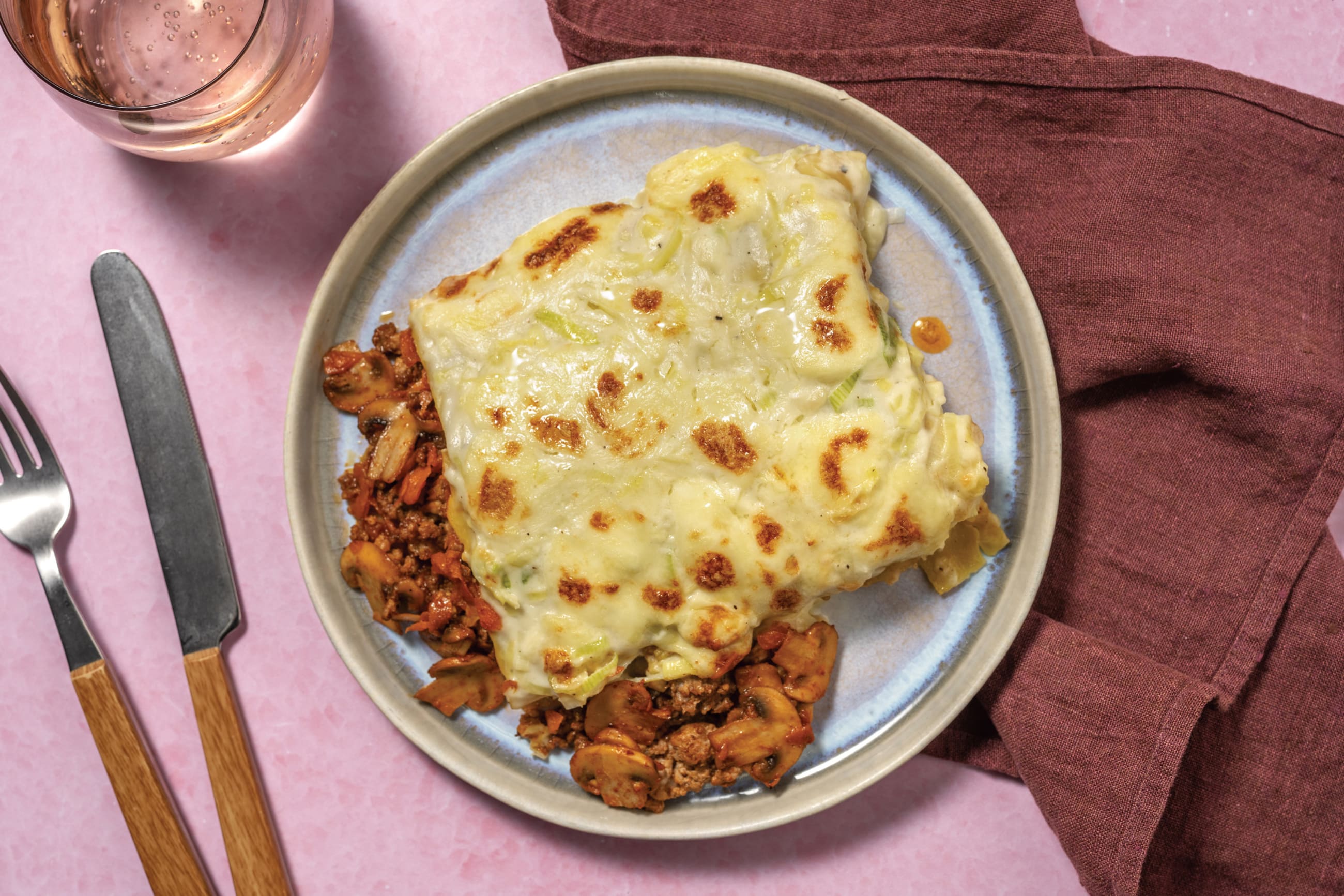 Beef & Mushroom Lasagne Recipe | HelloFresh