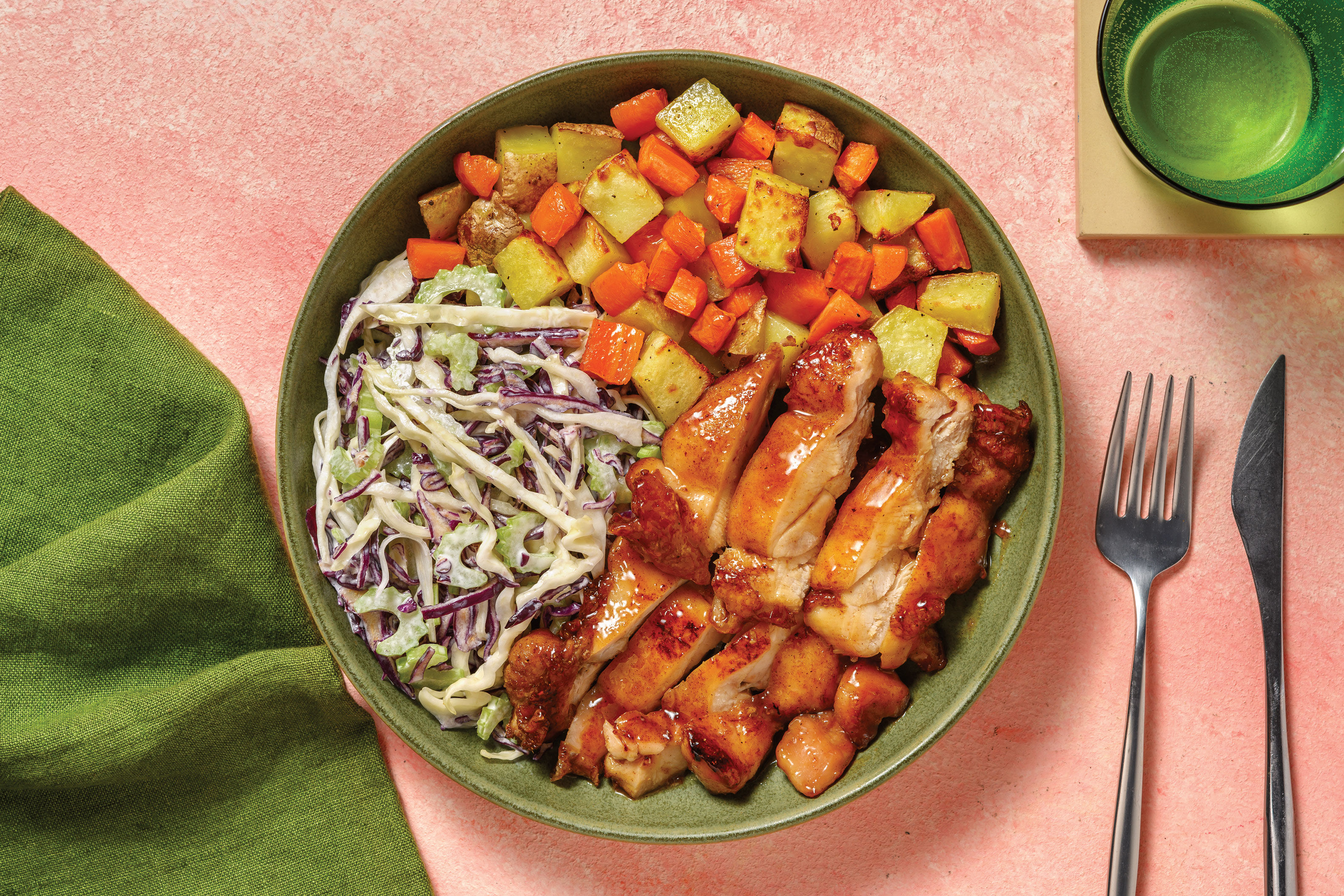 Sweet-Soy & Sticky Plum Chicken Recipe | HelloFresh