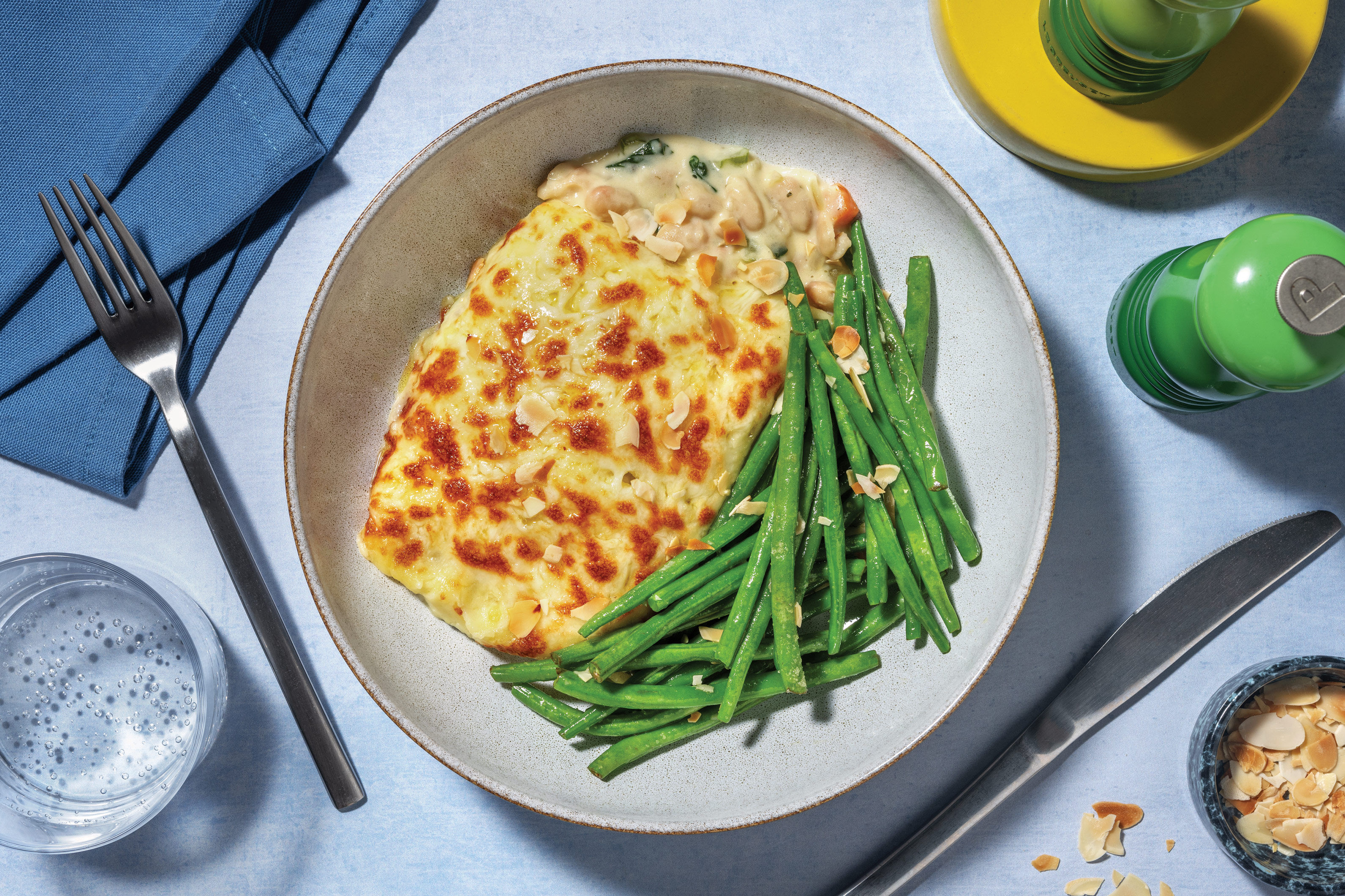 Creamy Italian White Bean Pie Recipe | HelloFresh