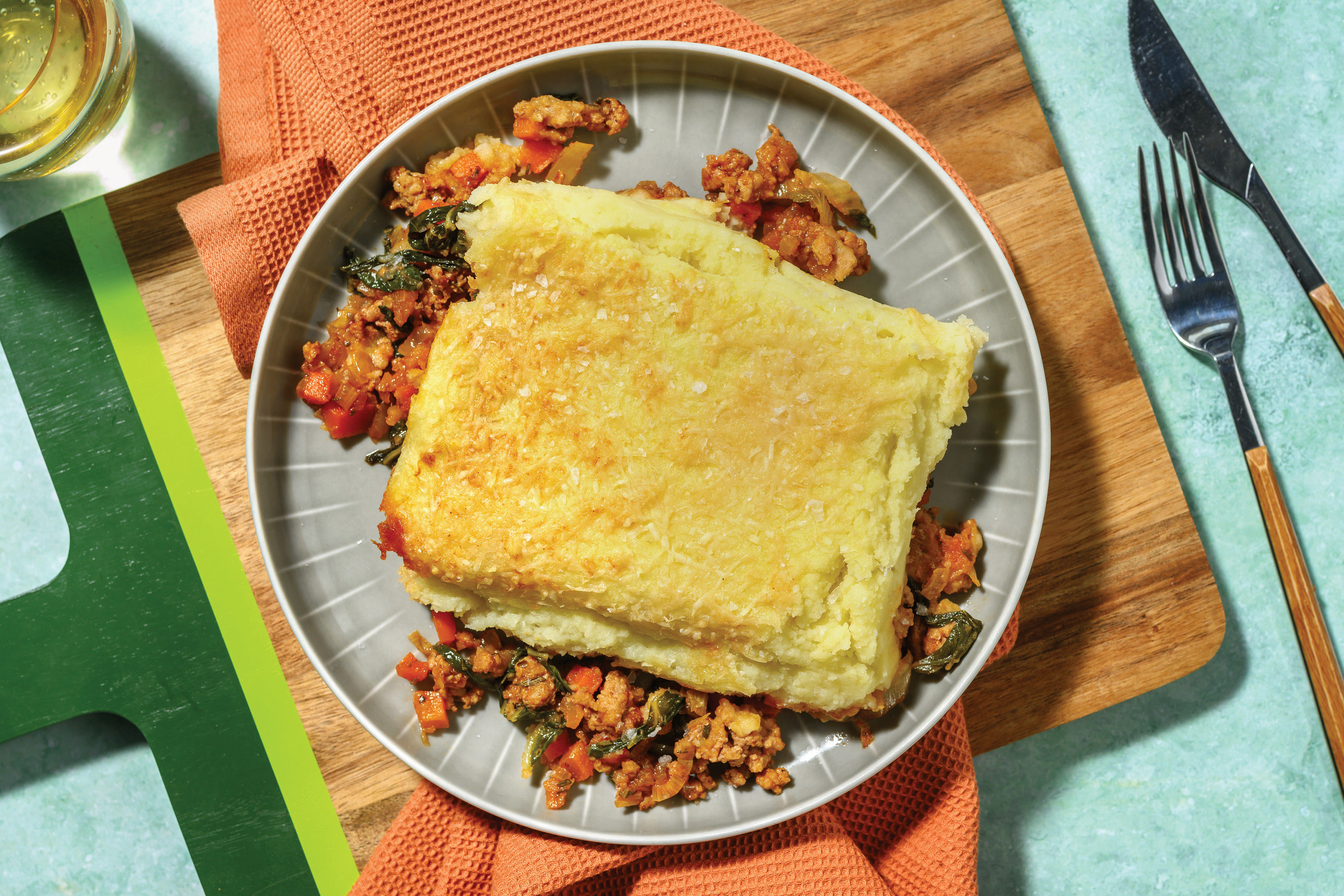 Rustic Pork, Leek & Rosemary Pie Recipe | HelloFresh