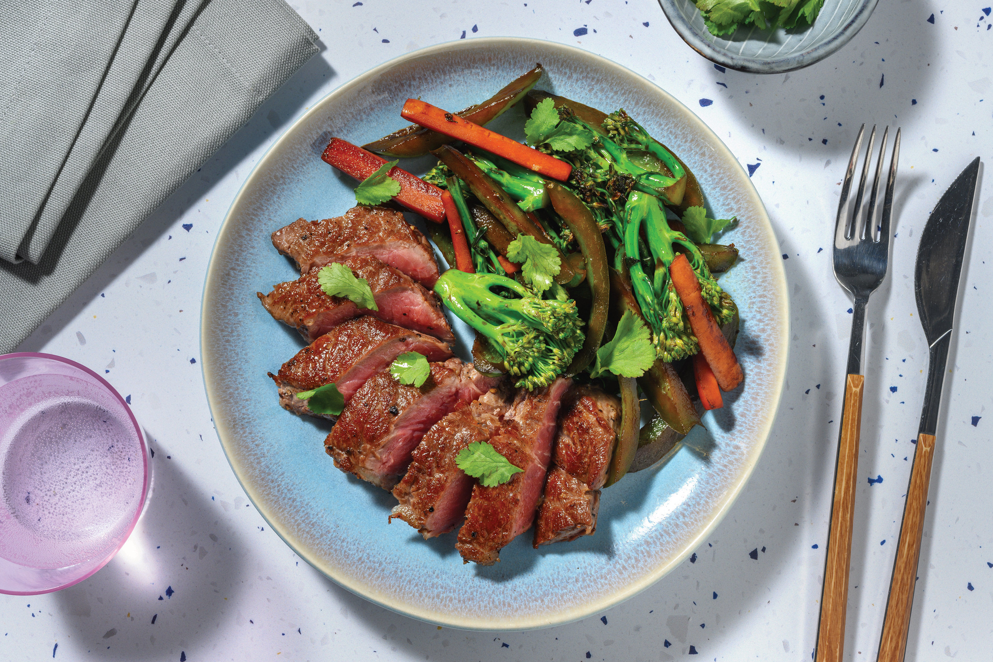 Seared Beef Rump & Chilli Garlic Butter Recipe | HelloFresh