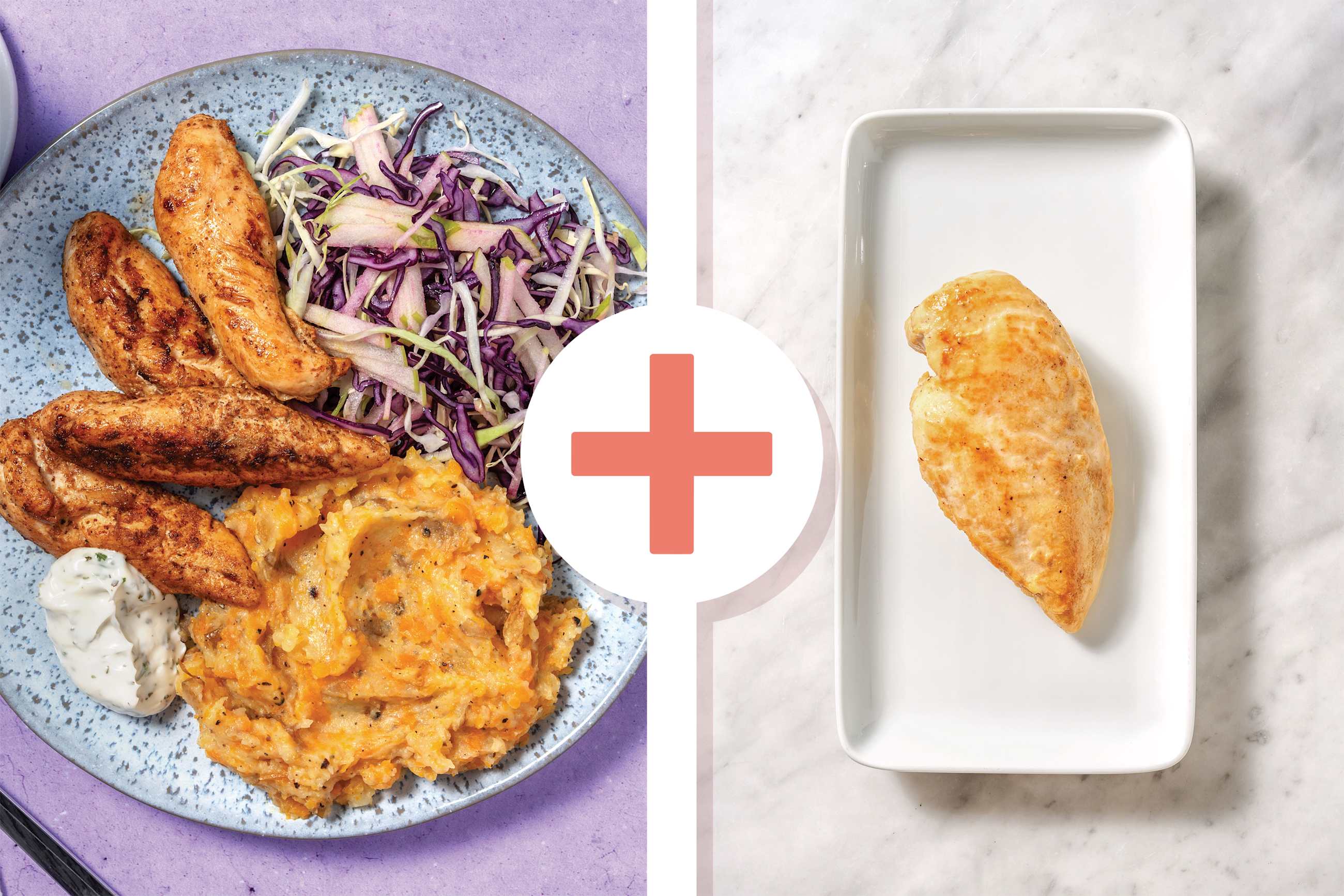 Double Seared Chicken & Tartare Sauce Recipe | HelloFresh