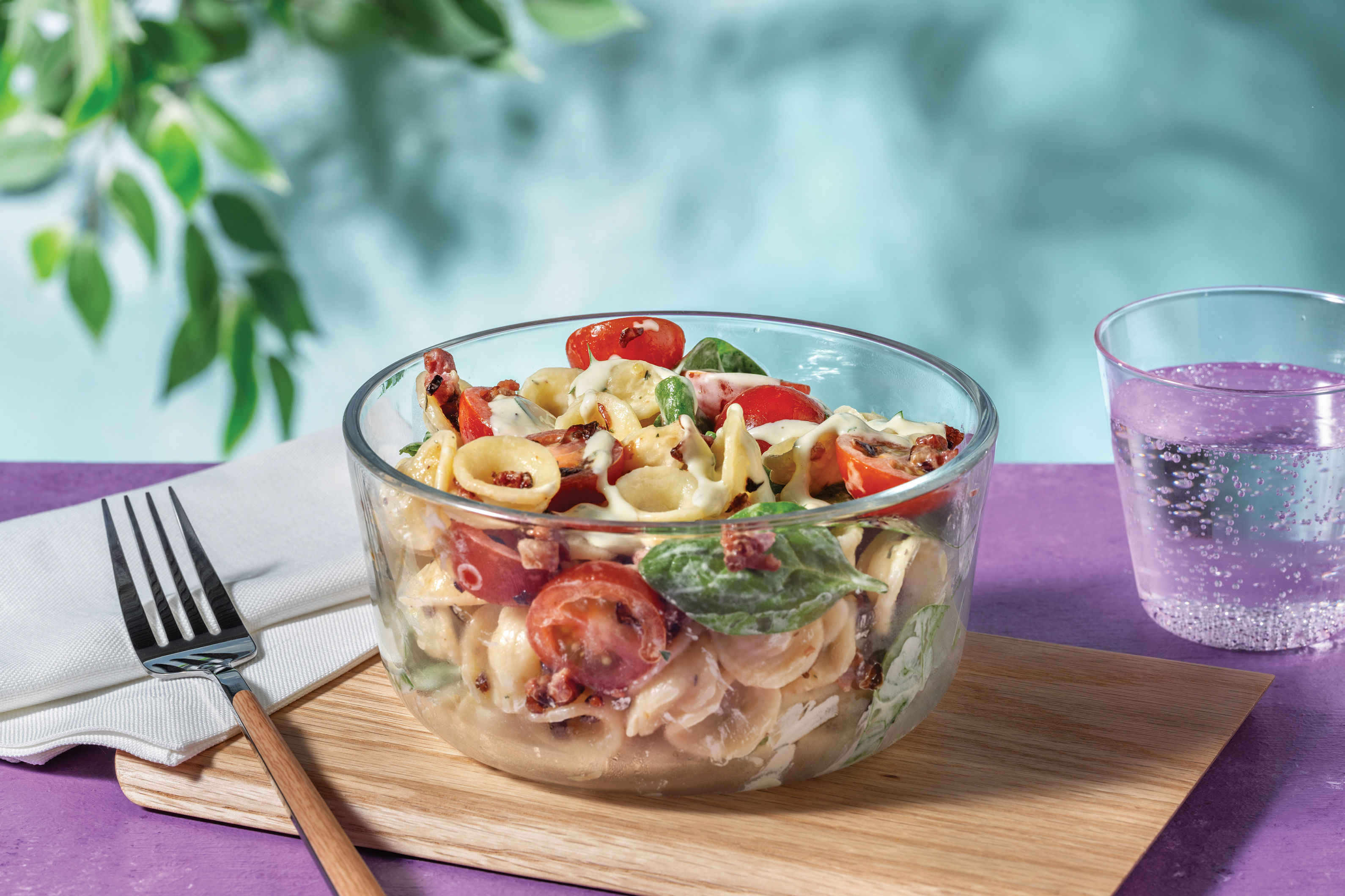 Creamy Bacon Pasta Salad Recipe | HelloFresh