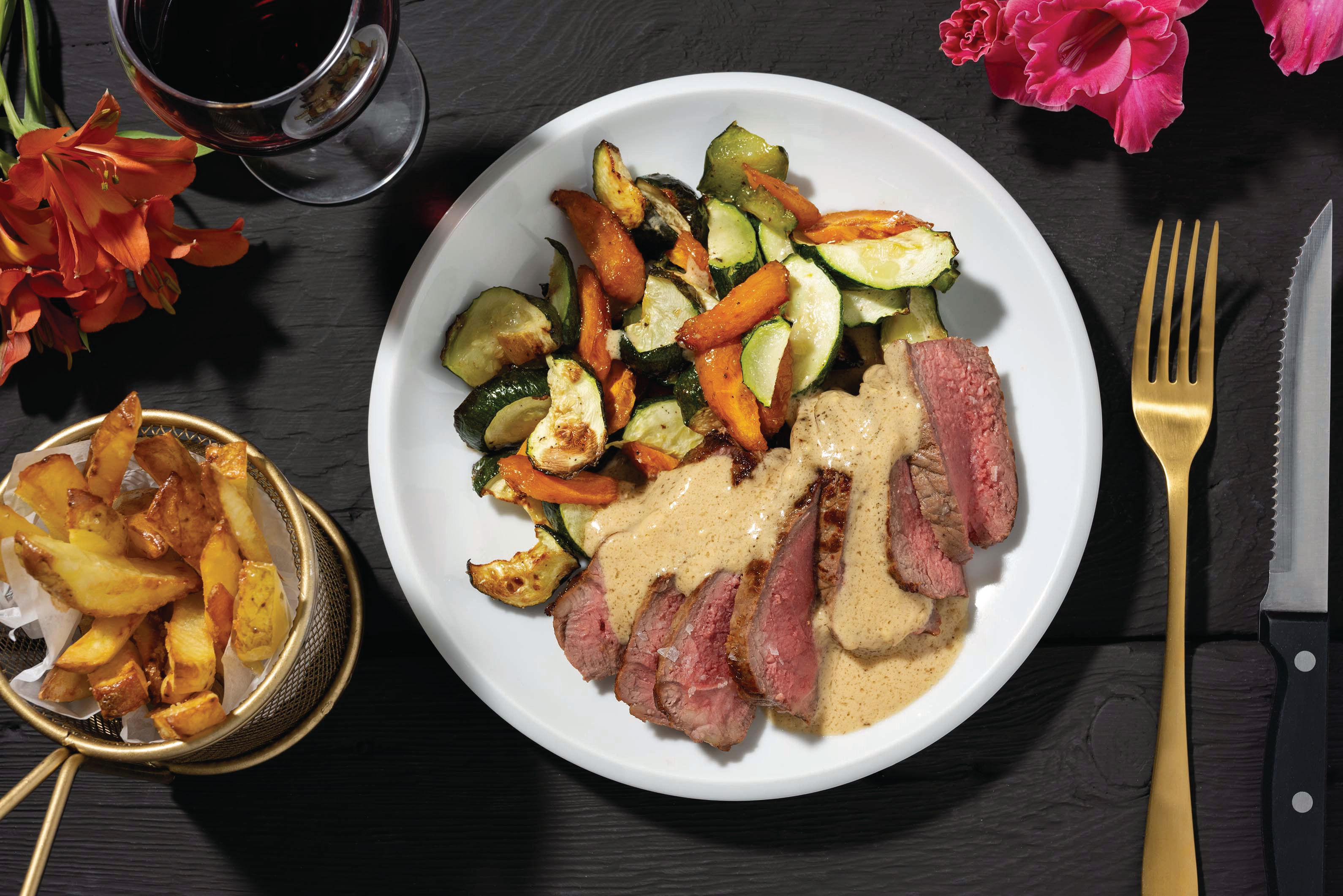 Beef Sirloin & Creamy Dijon Sauce Recipe | HelloFresh