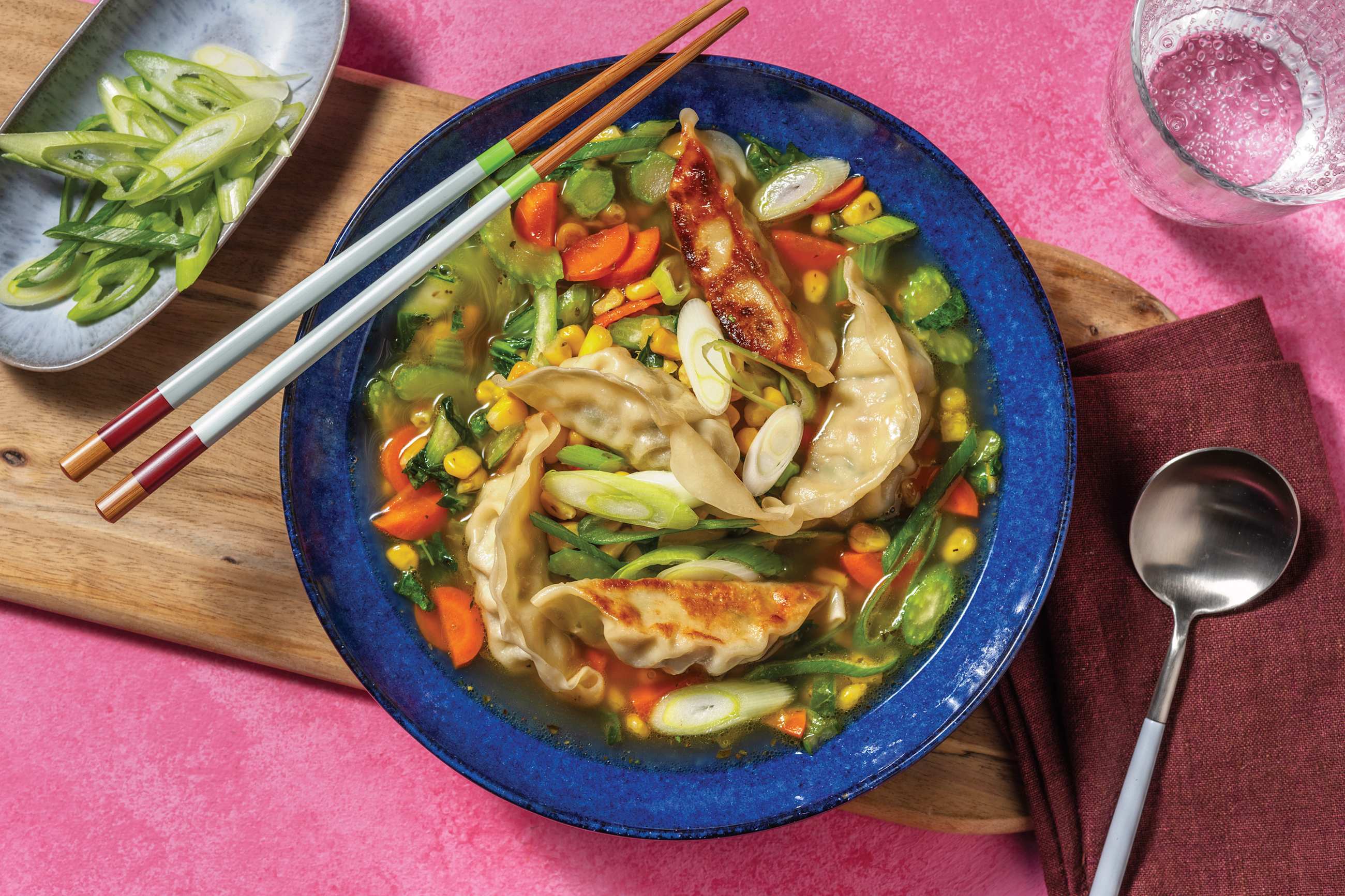 Asian Portabello Mushrooms & Char Siu Broth Recipe | HelloFresh
