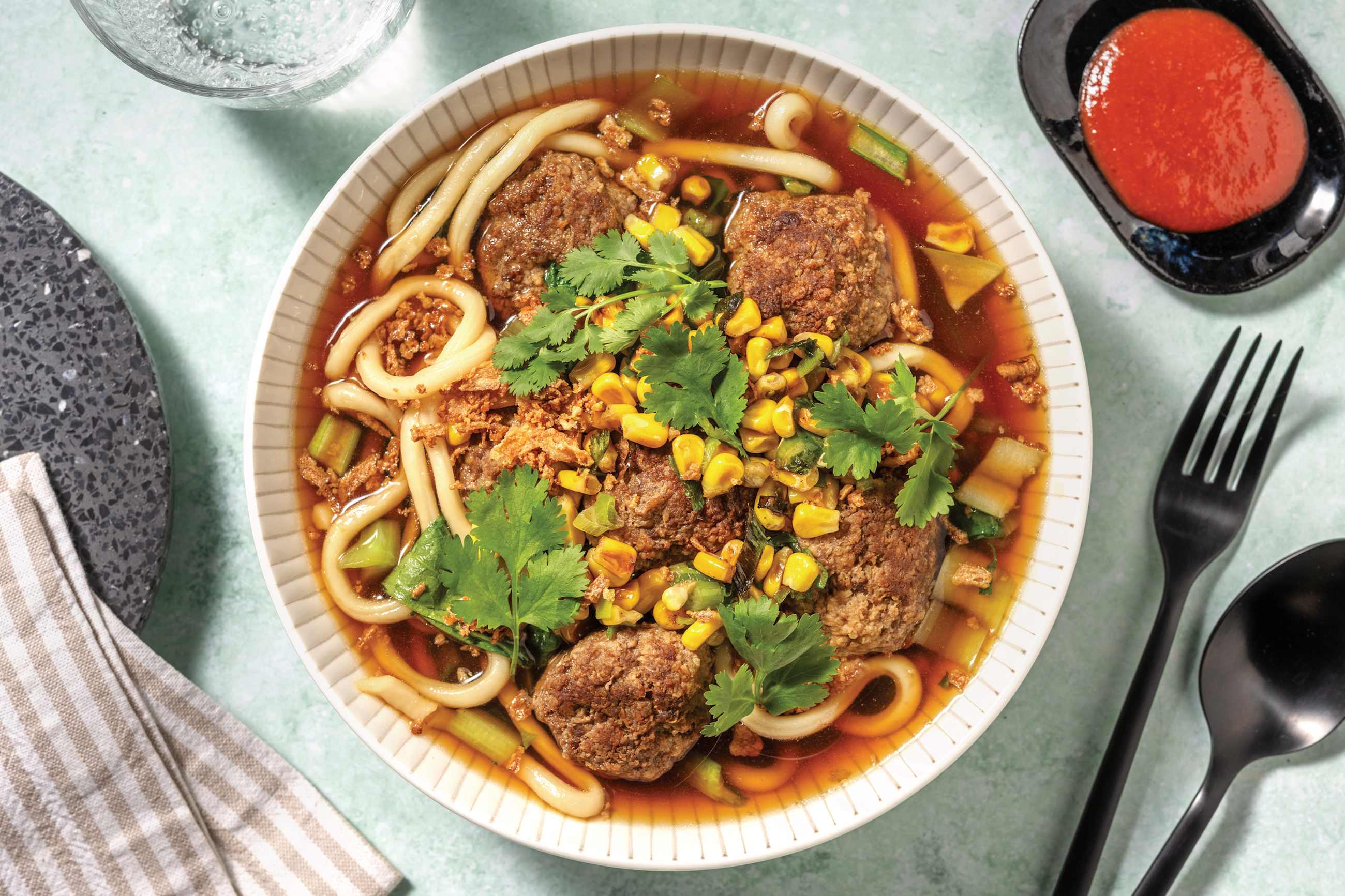 Double Pho-Style Beef Meatball Soup Recipe | HelloFresh
