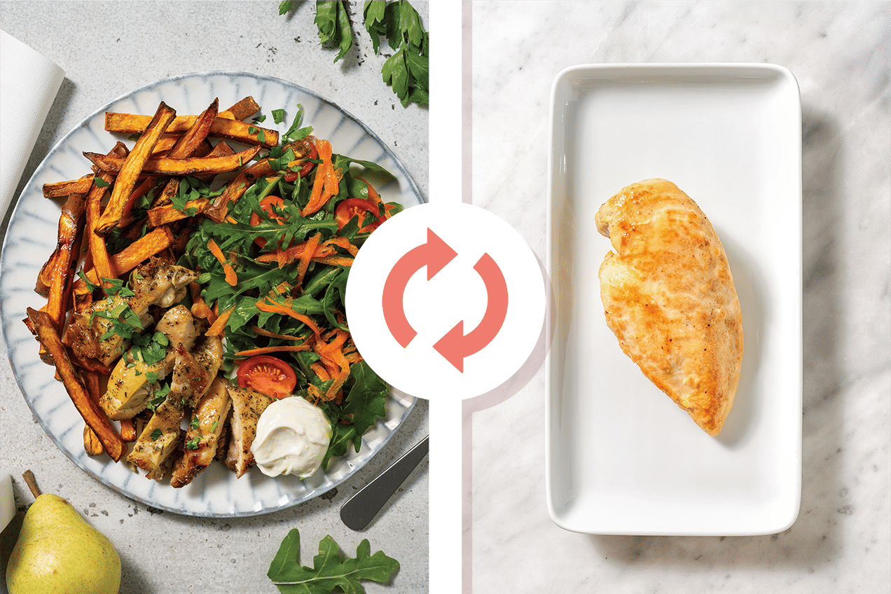 Herbed Chicken & Pre-Prepped Fries Recipe | HelloFresh