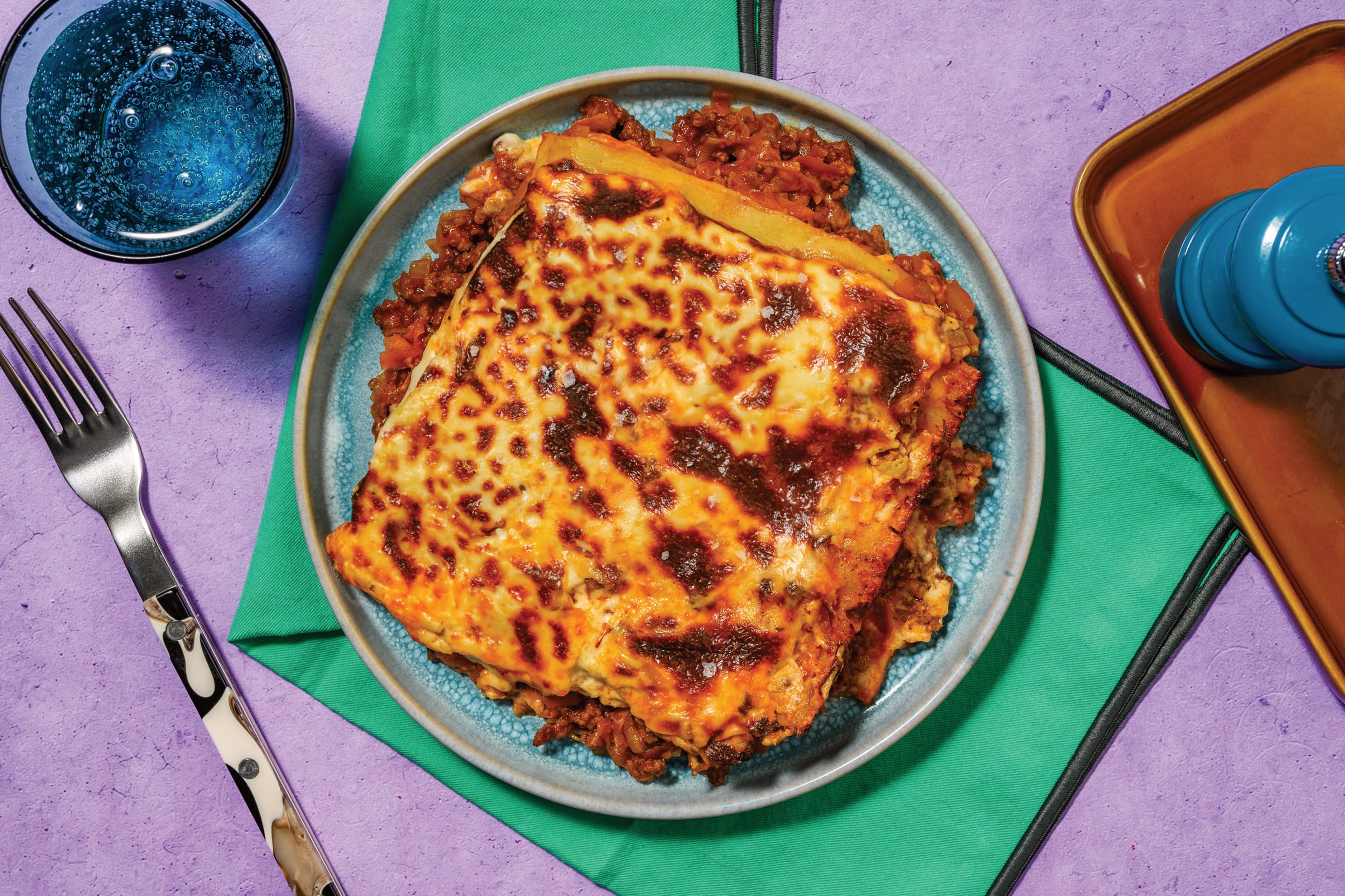 Homemade Plant-Based Mince Lasagne & White Sauce Recipe | HelloFresh