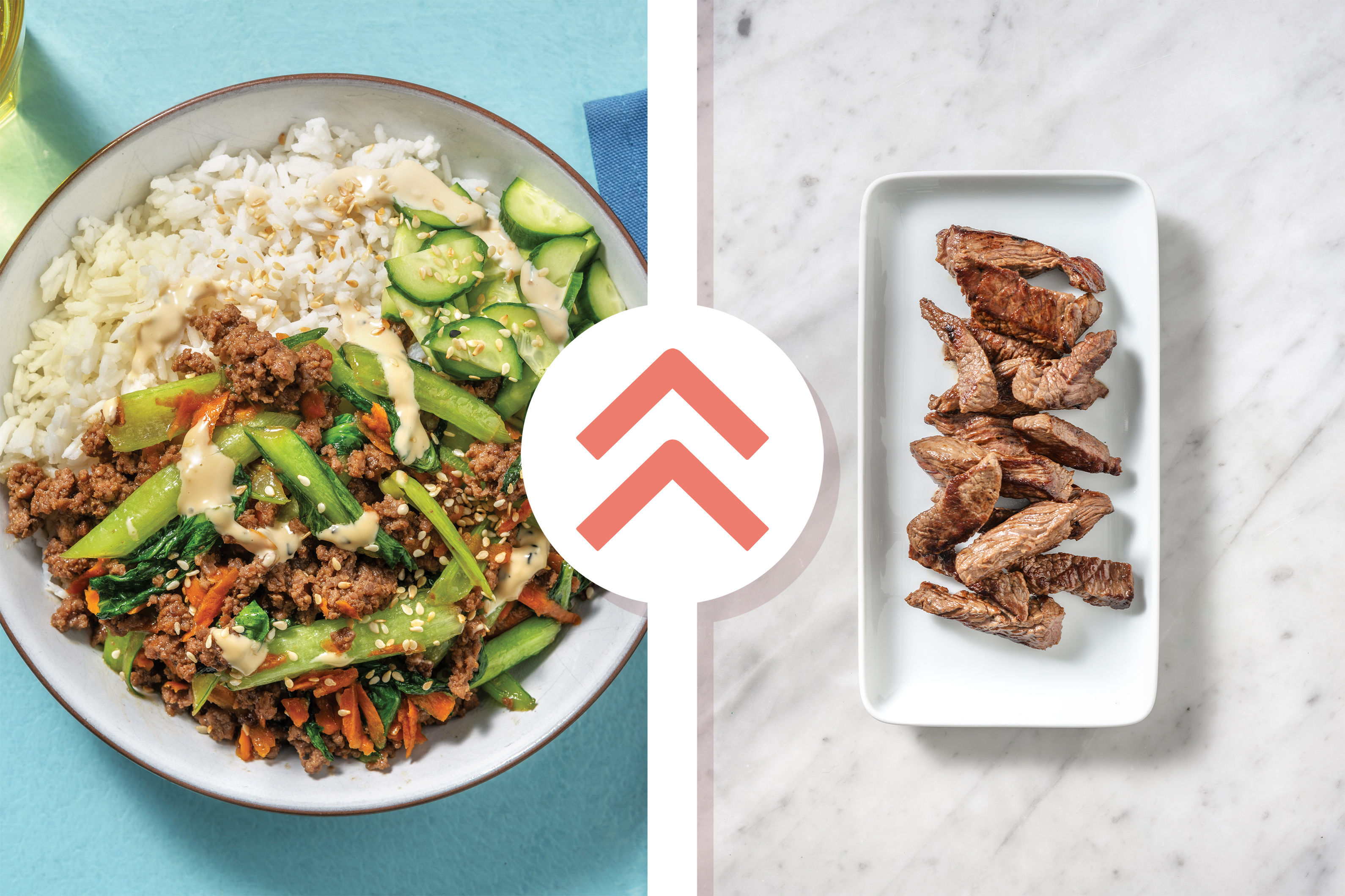 Ginger Beef Strip Rice Bowl Recipe | HelloFresh