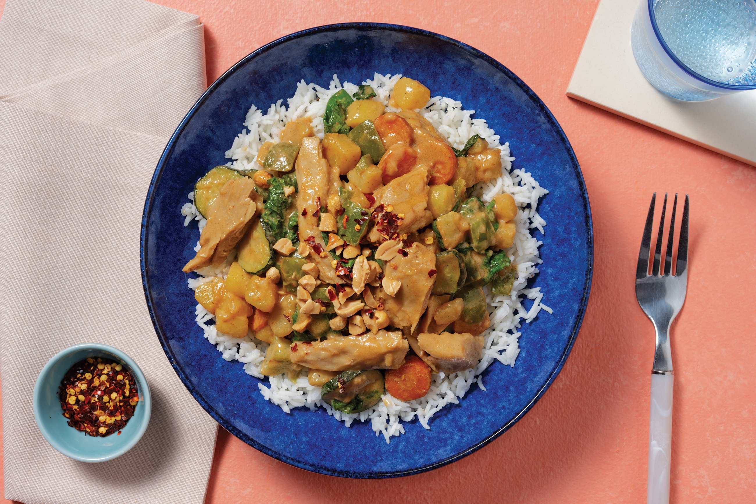 Plant-Based Satay Chick’n & Veggie Stir-Fry Recipe | HelloFresh