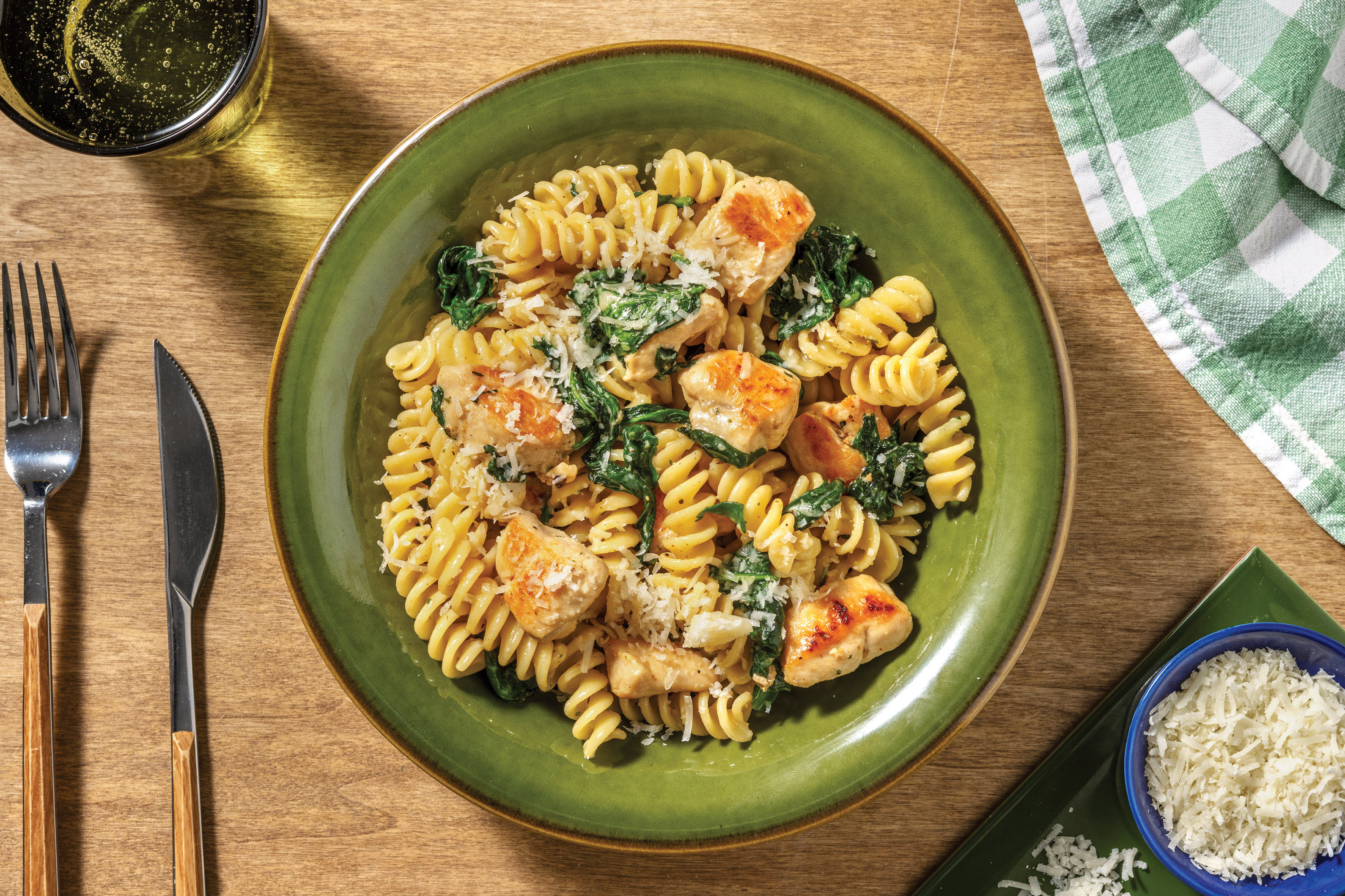 Quick Creamy Chicken Fusilli Recipe | HelloFresh