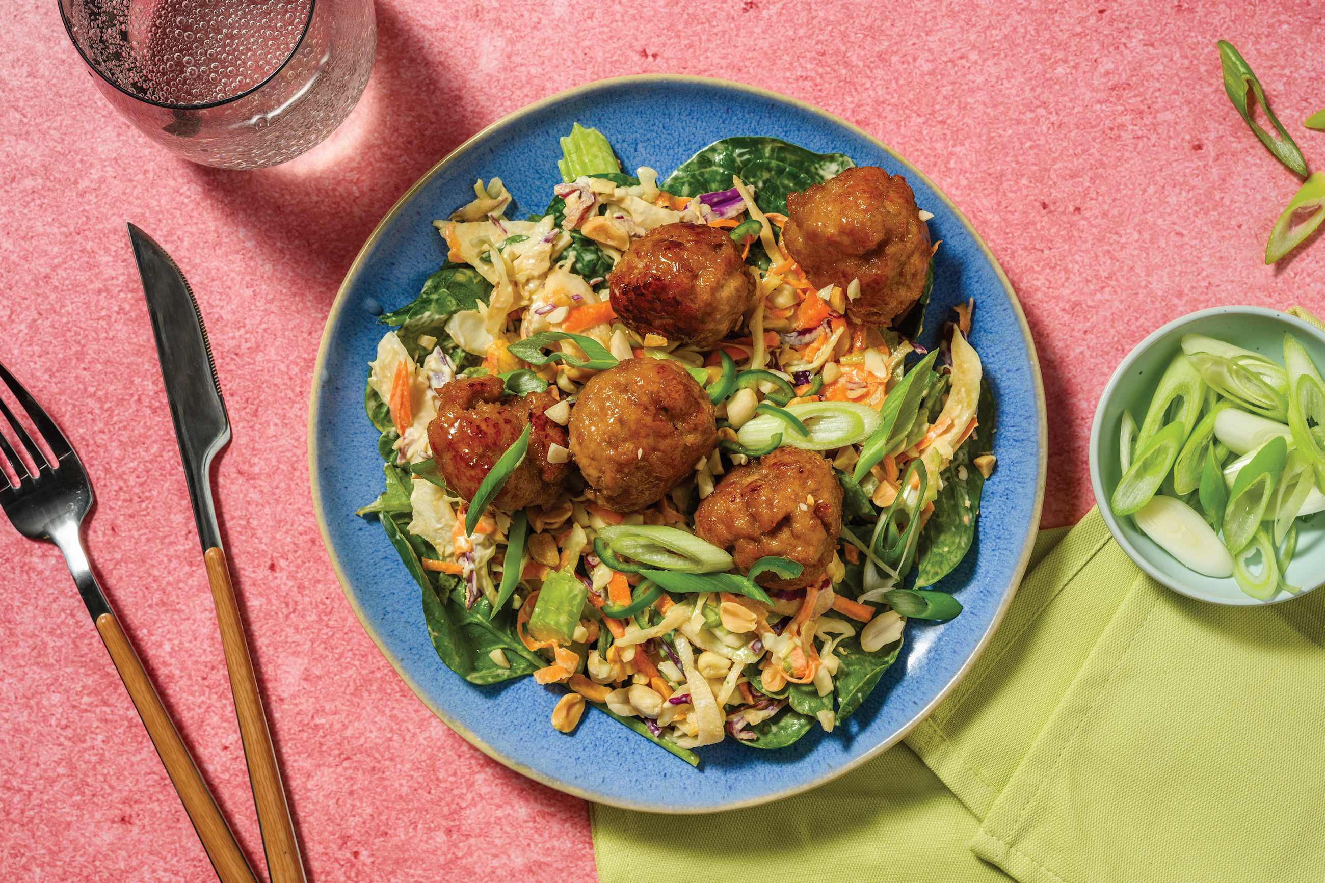 Honey, Soy & Ginger Pork Meatballs Recipe | HelloFresh