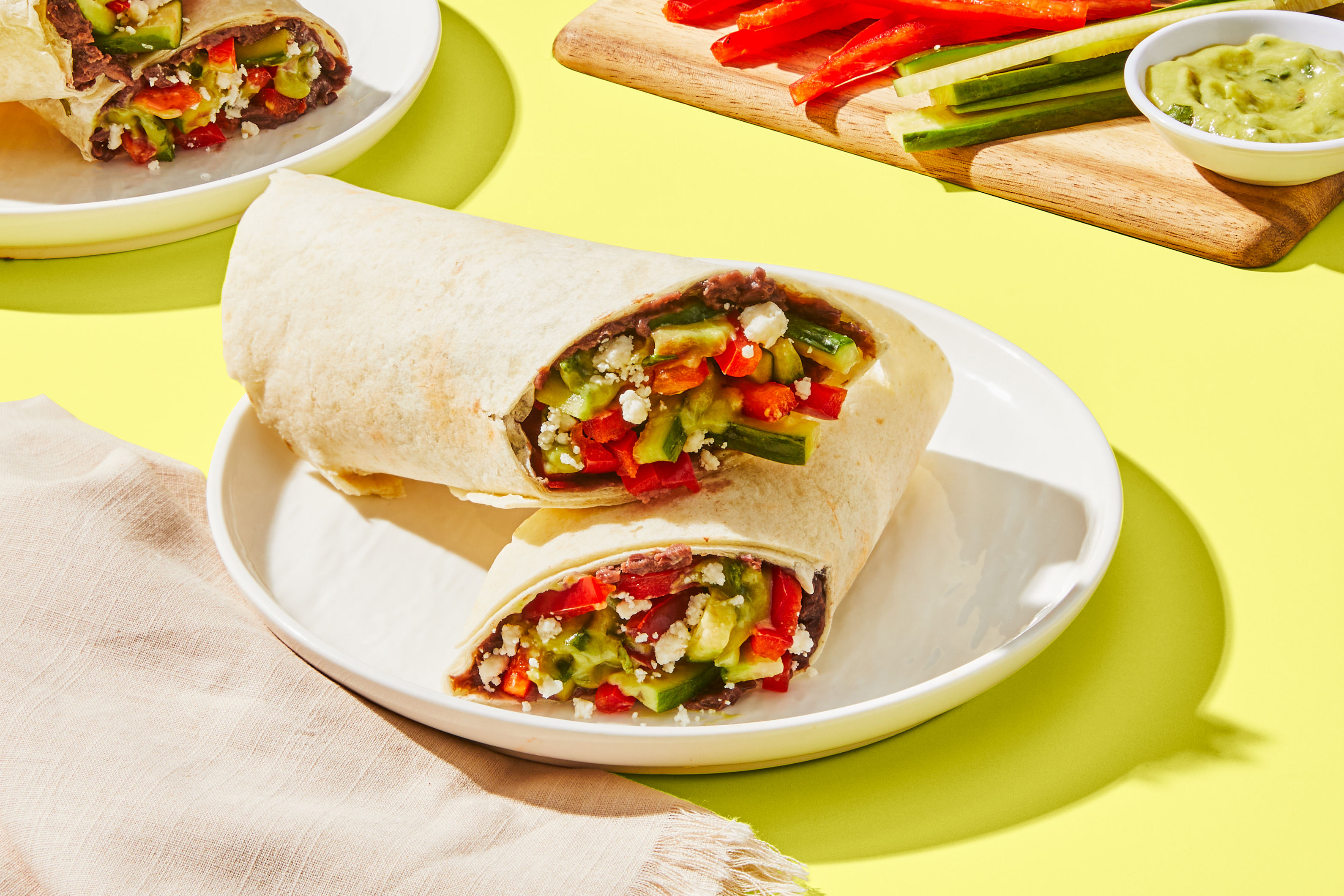 Eat the Rainbow Crunch Wraps Recipe | HelloFresh