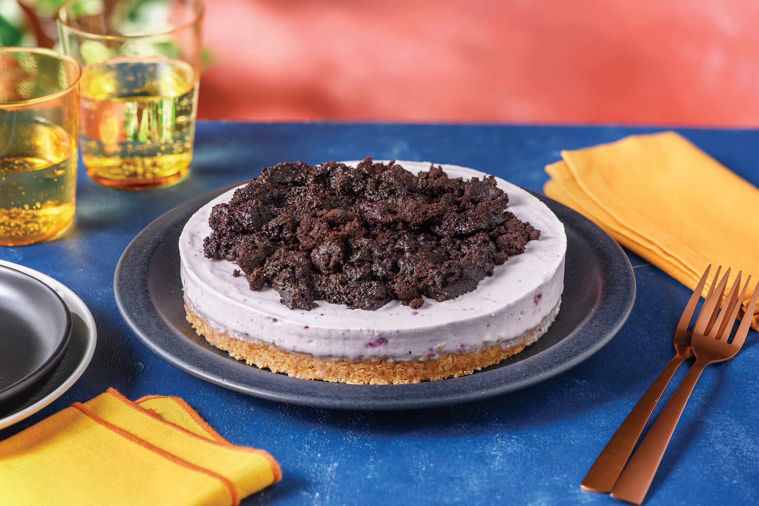 Graveyard Berry Cheesecake Recipe | HelloFresh