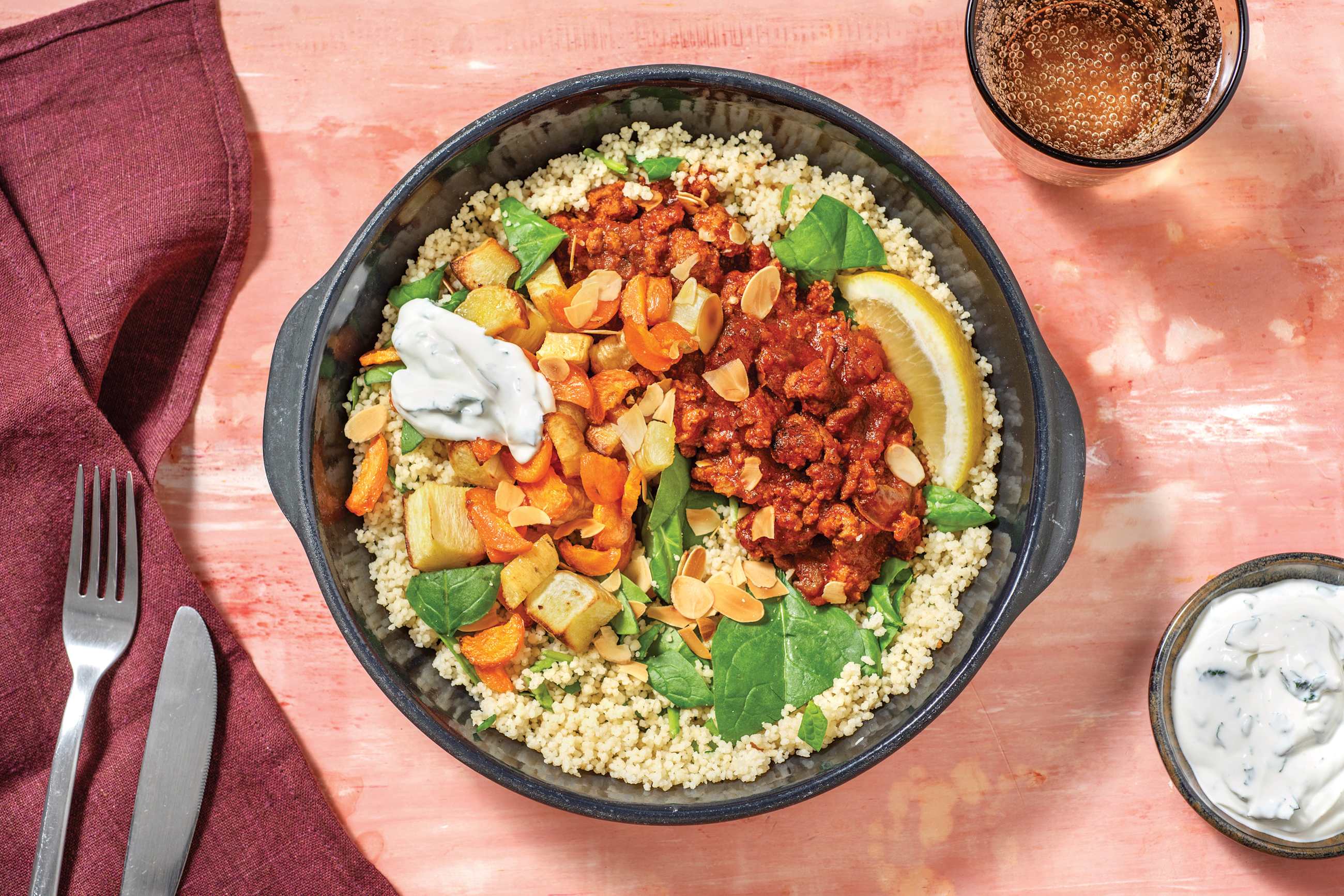 Cheat's Lamb, Bacon & Currant Tagine Recipe | HelloFresh