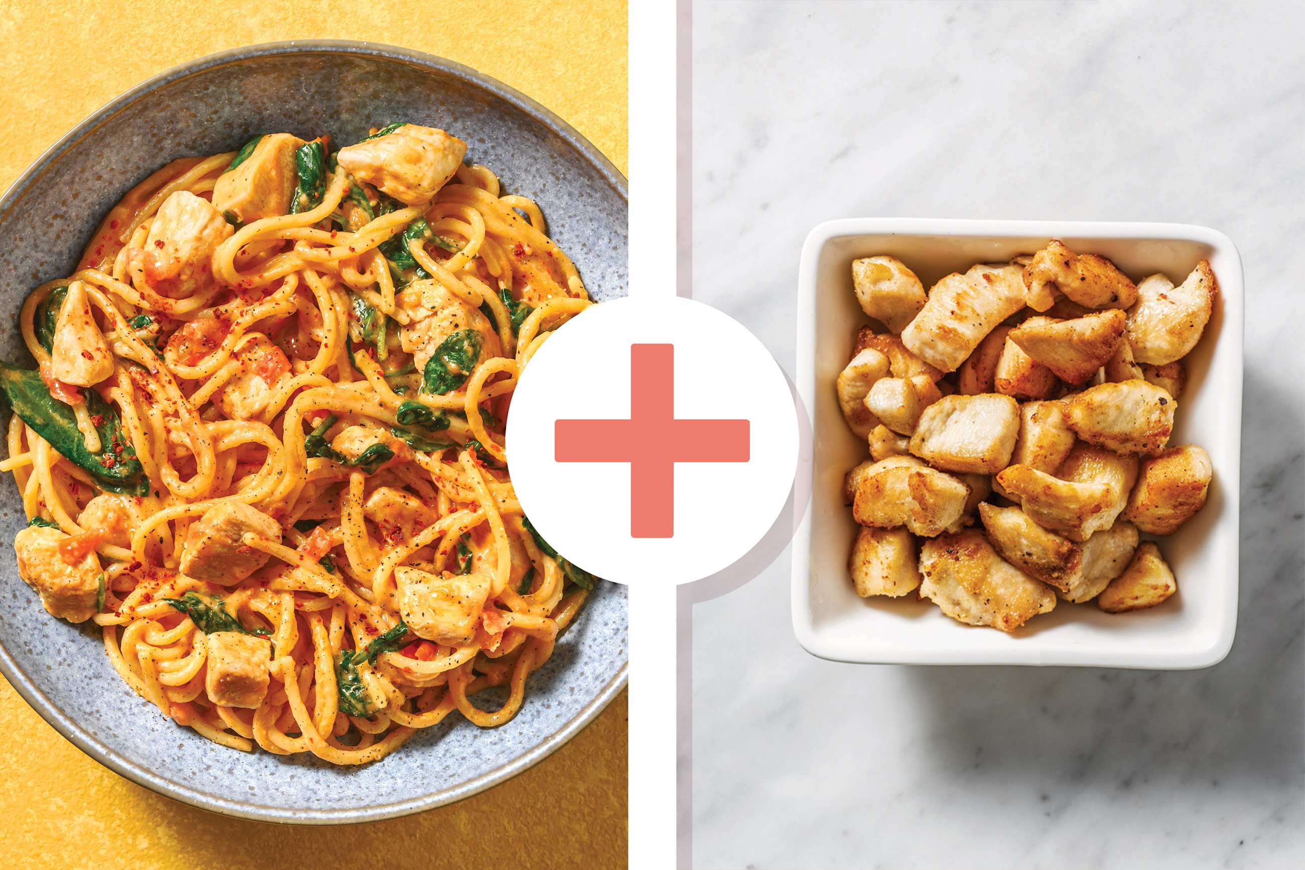 Easy Double Creamy Chicken Spaghetti Recipe | HelloFresh