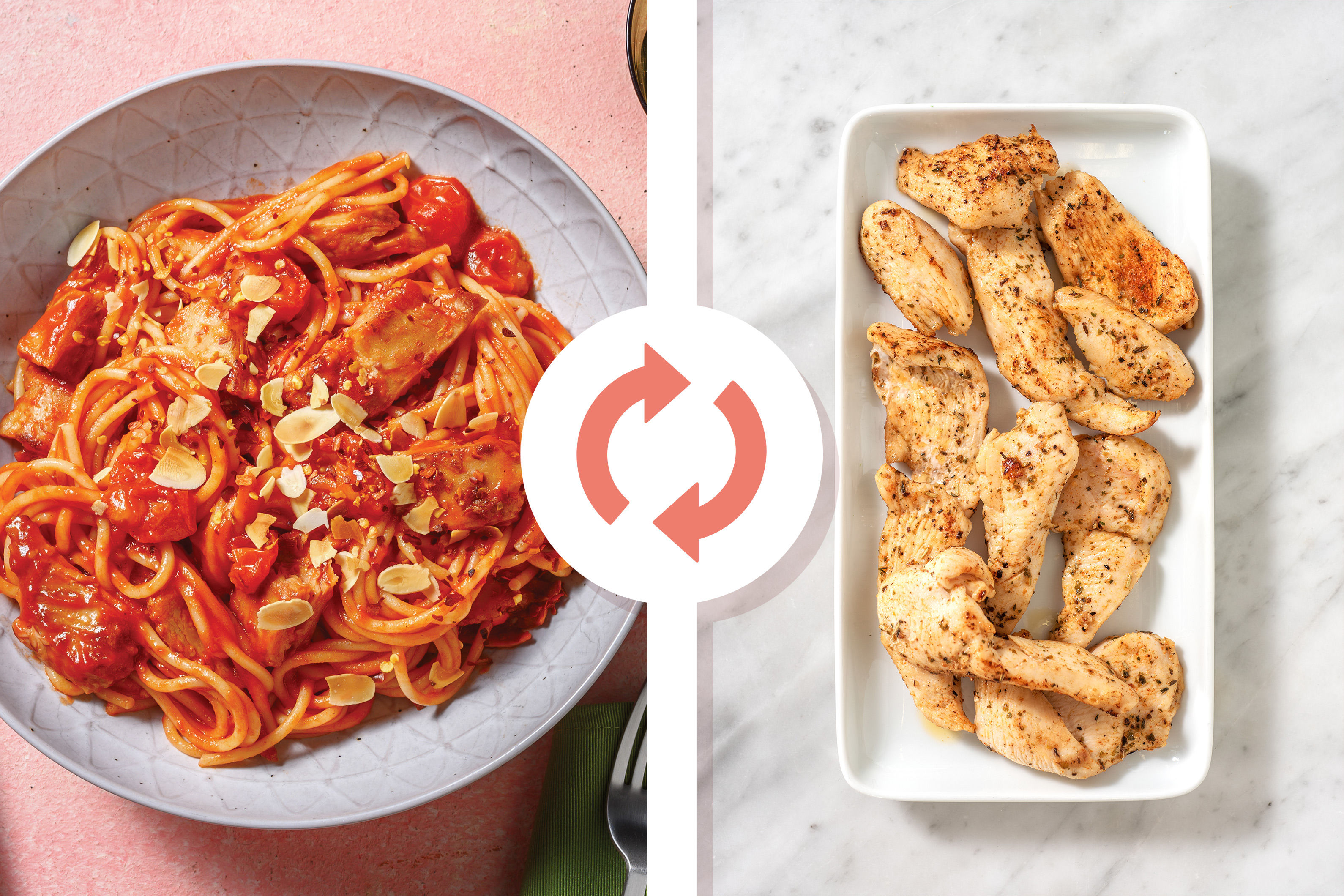 Chicken & Chilli Tomato Spaghetti Recipe | HelloFresh