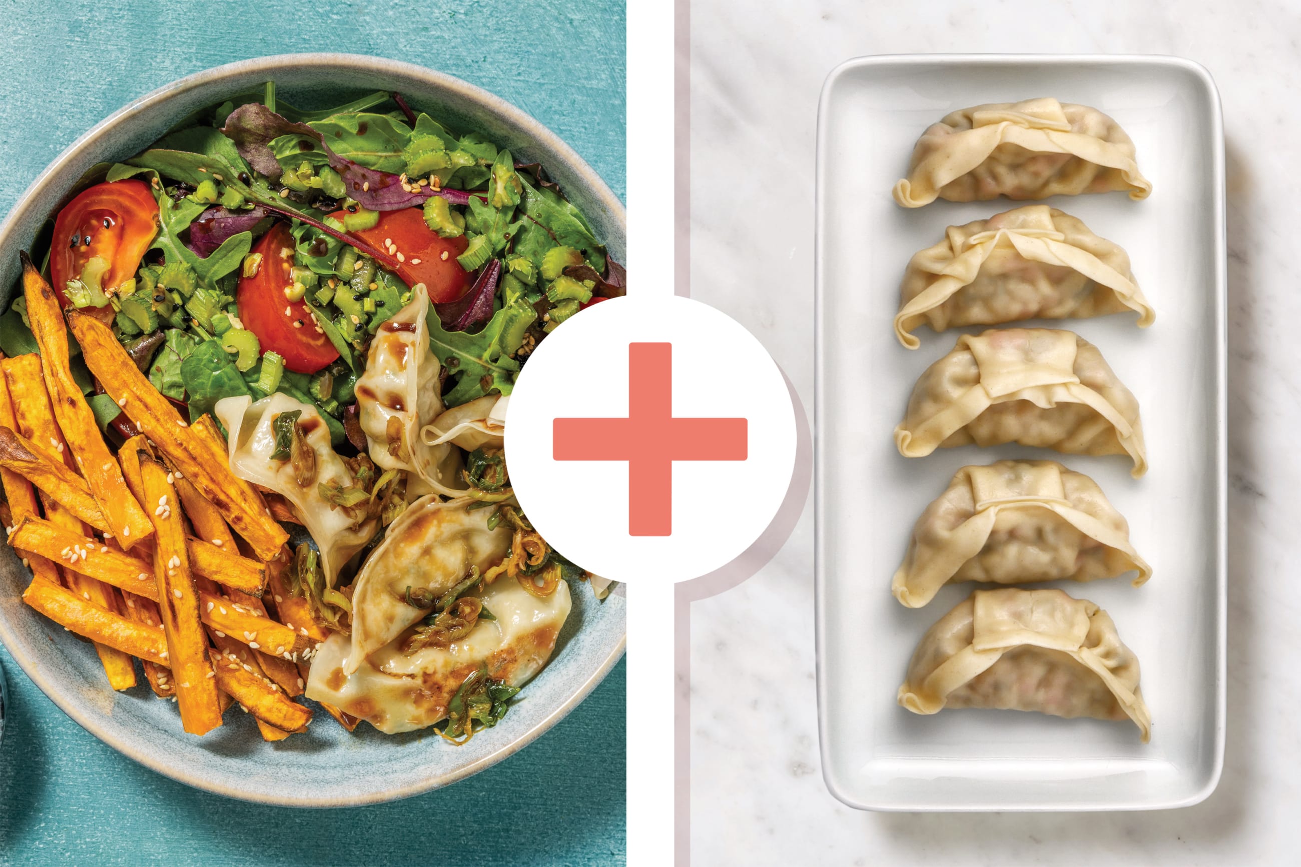 Double Veggie Gyoza & Plant-Based Mayo Recipe | HelloFresh