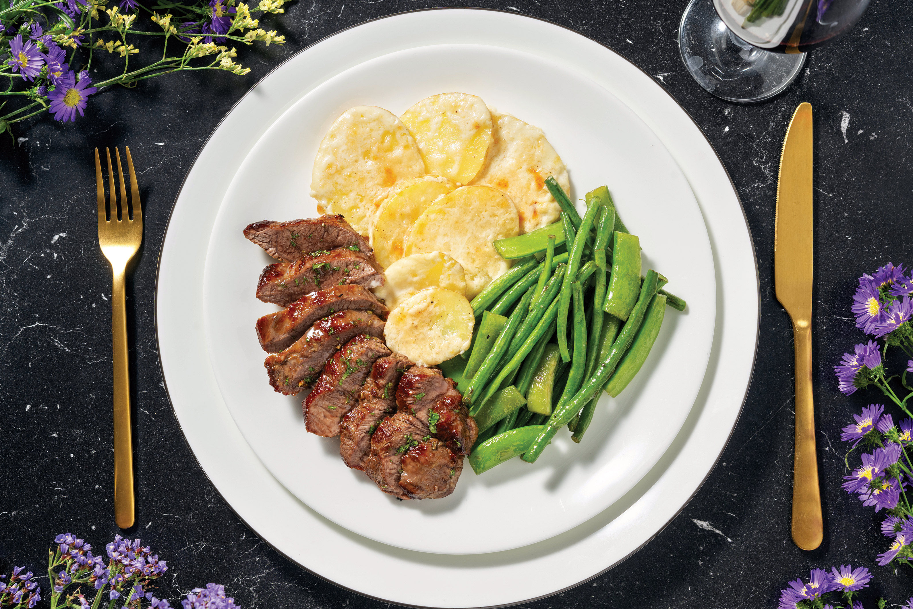 Rosemary Roast Lamb & Dauphinoise Potatoes Recipe | HelloFresh
