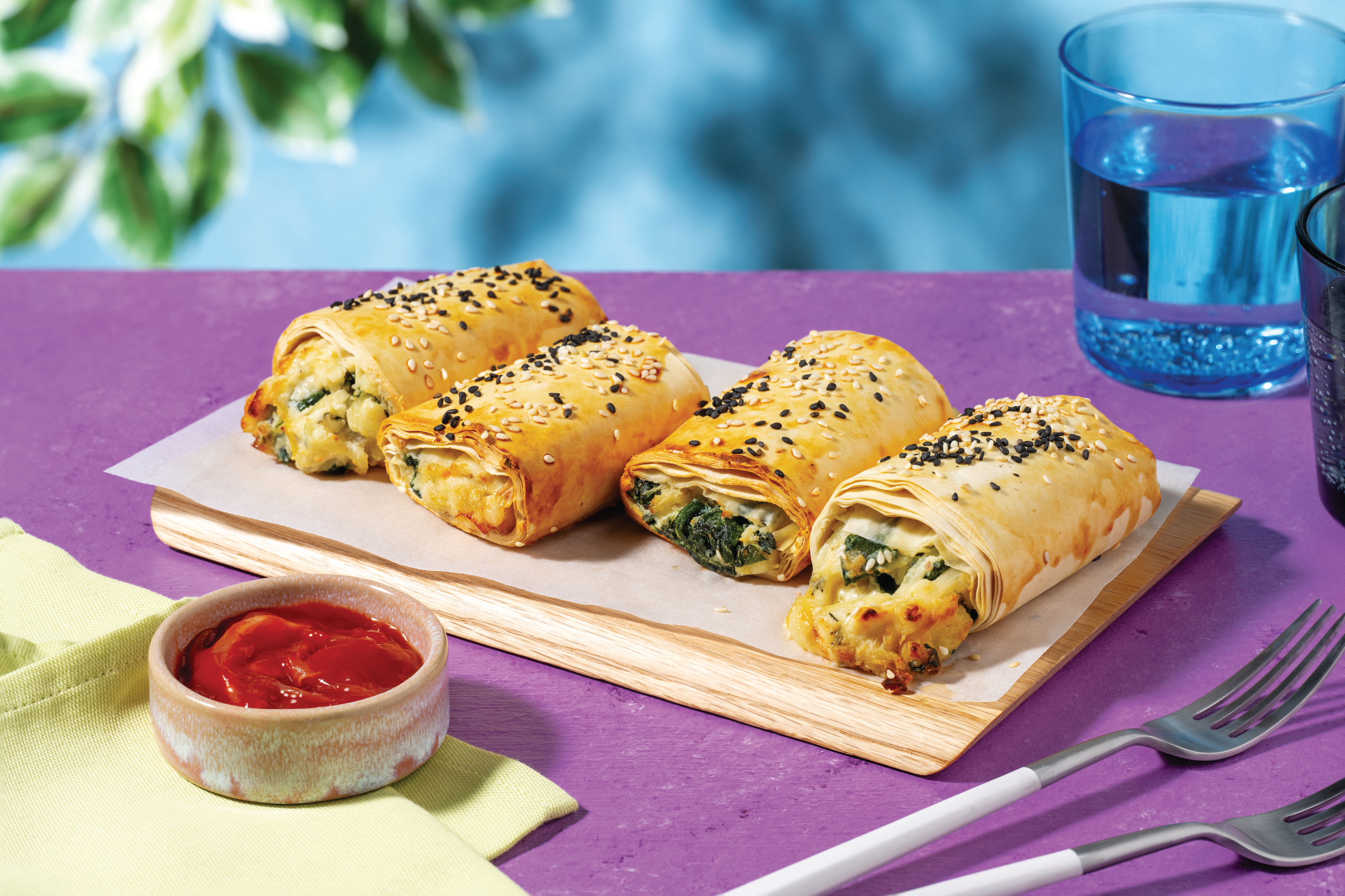 Spinach & Ricotta Rolls Recipe | HelloFresh