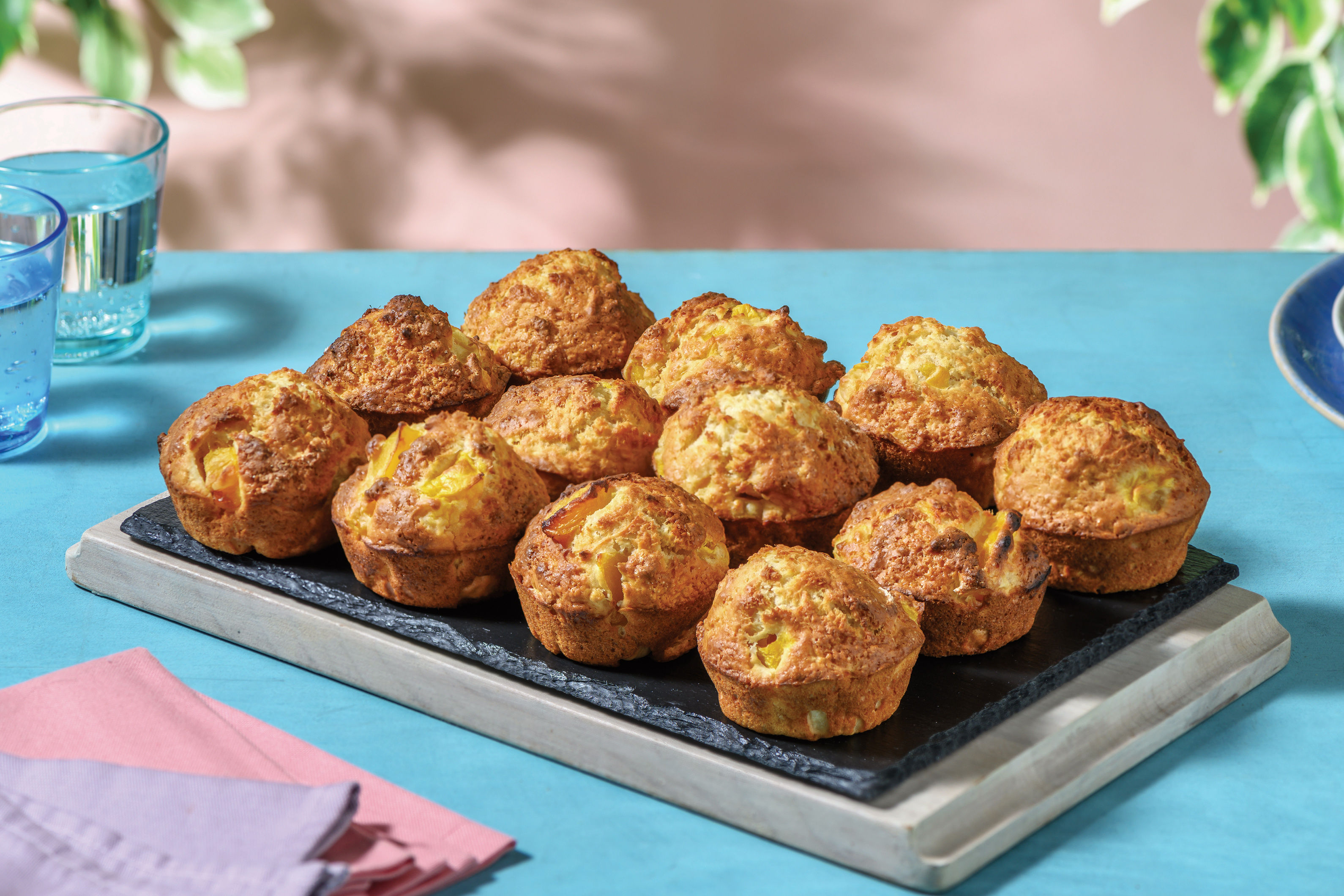 Juicy Mango & White Choc Chip Muffins Recipe | HelloFresh