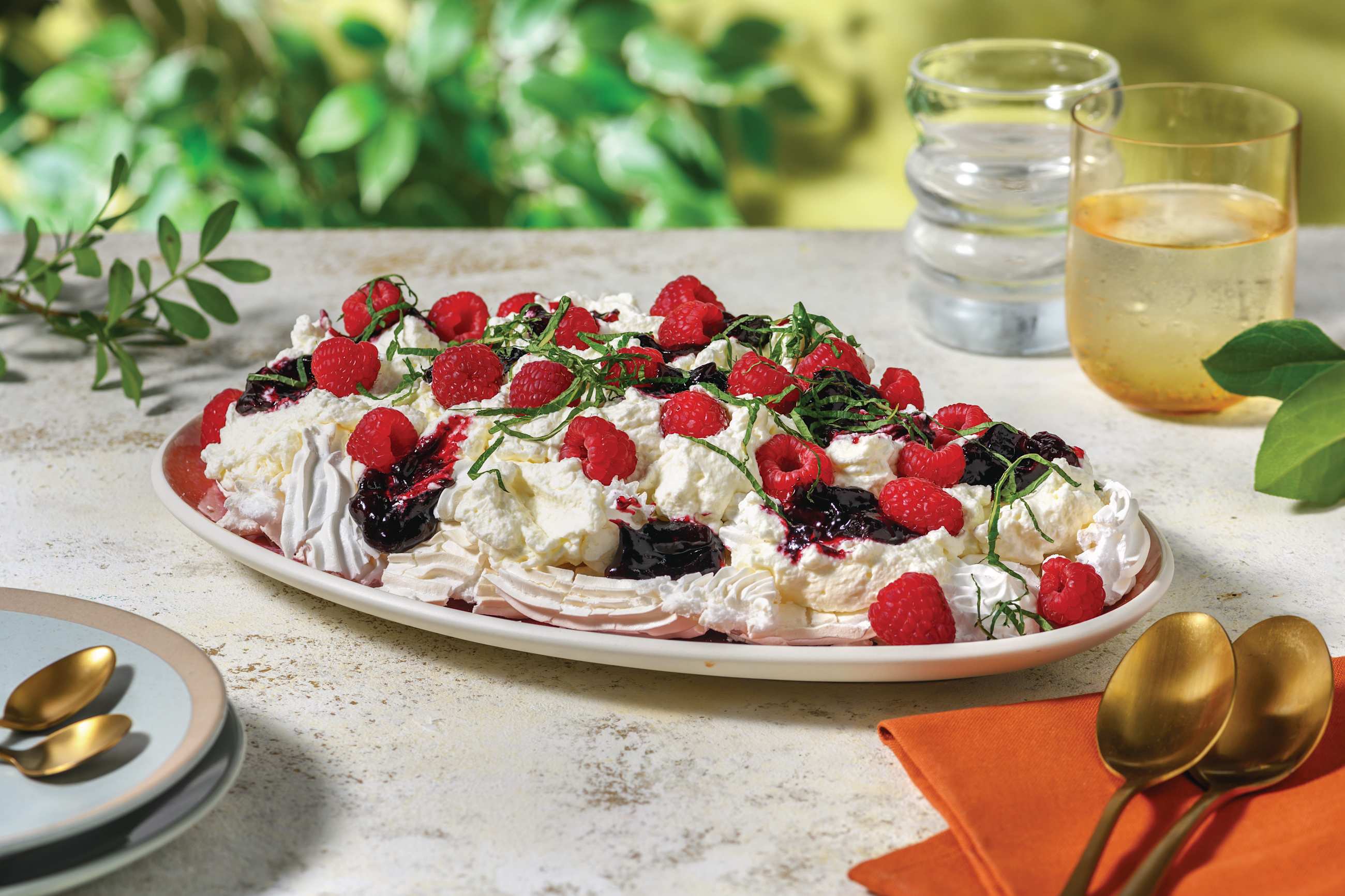 Smashed Meringues & Berry Compote Recipe | HelloFresh