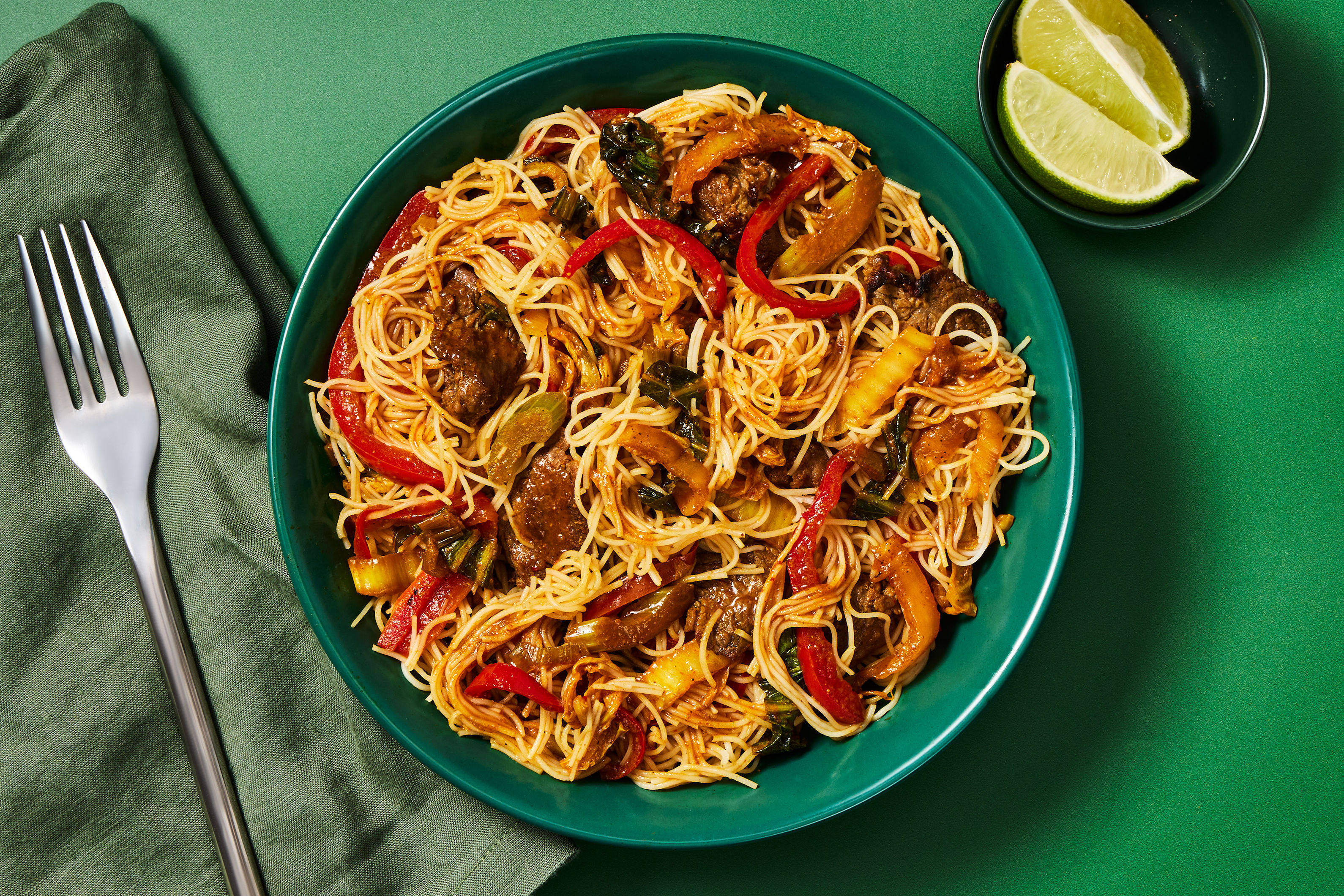 Fiery Curried Steak & Noodle Stir-Fry Recipe | HelloFresh