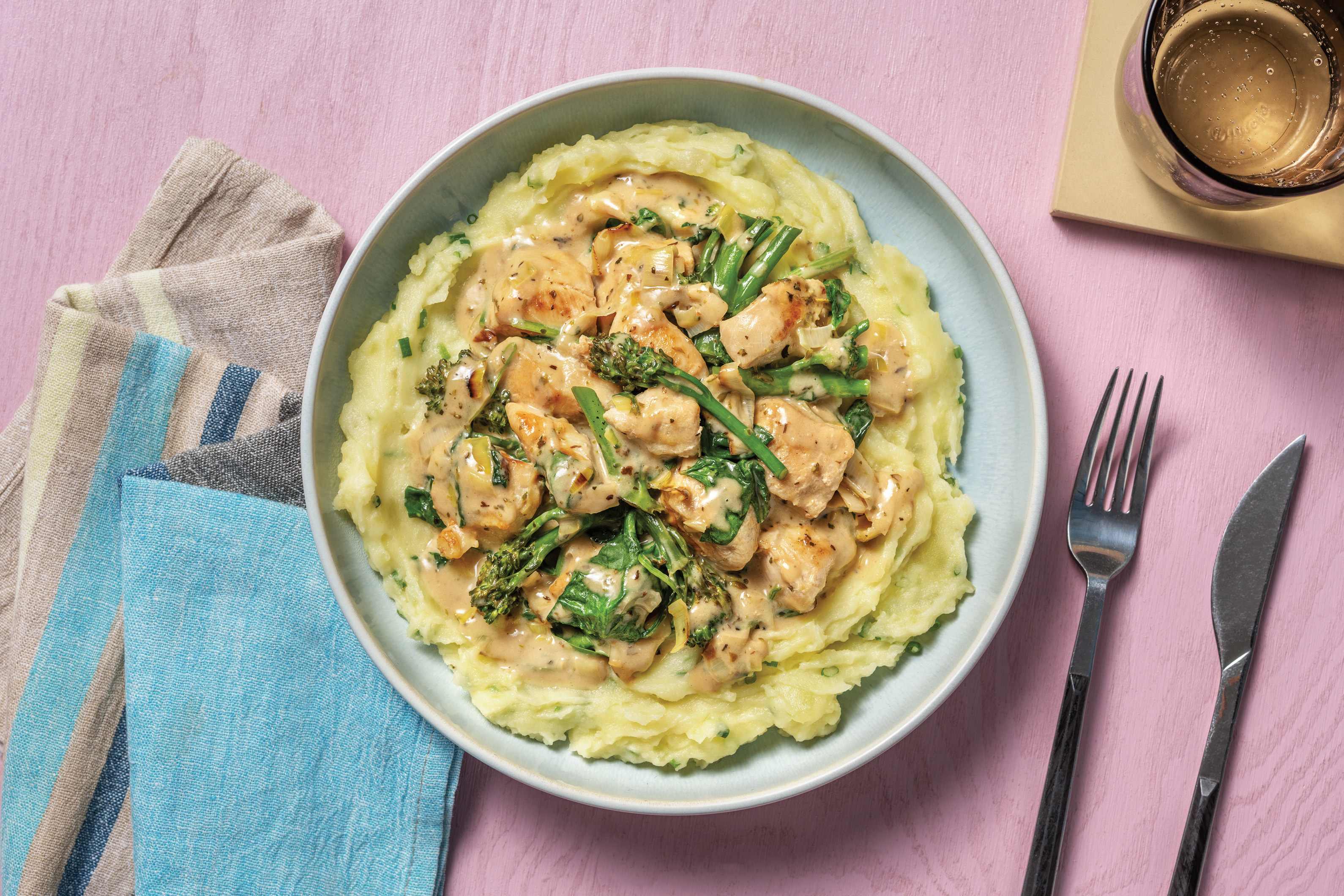 Quick Creamy Chicken & Veggies Recipe | HelloFresh